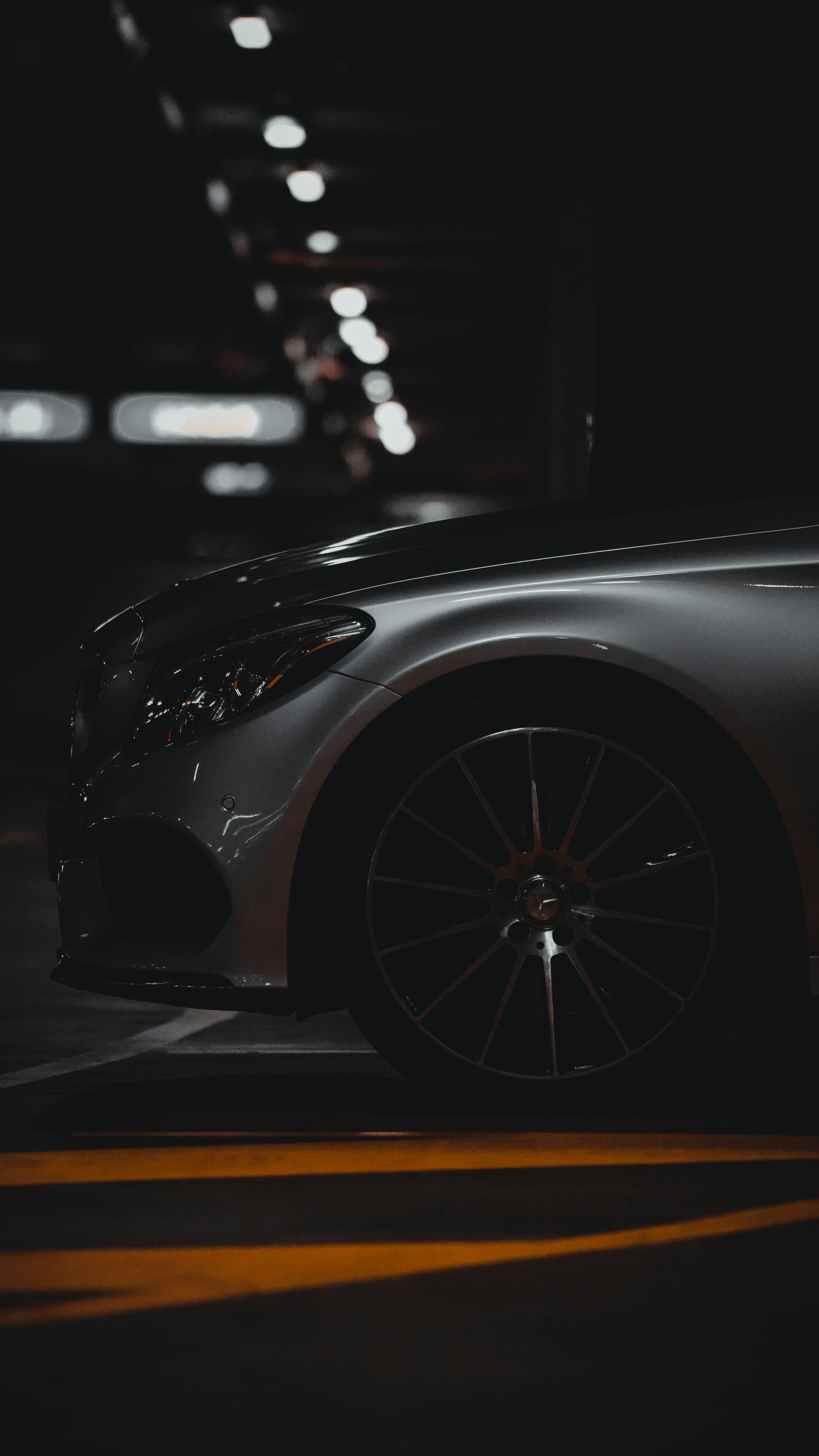 Sports Car in Darkness · Free Stock Photo