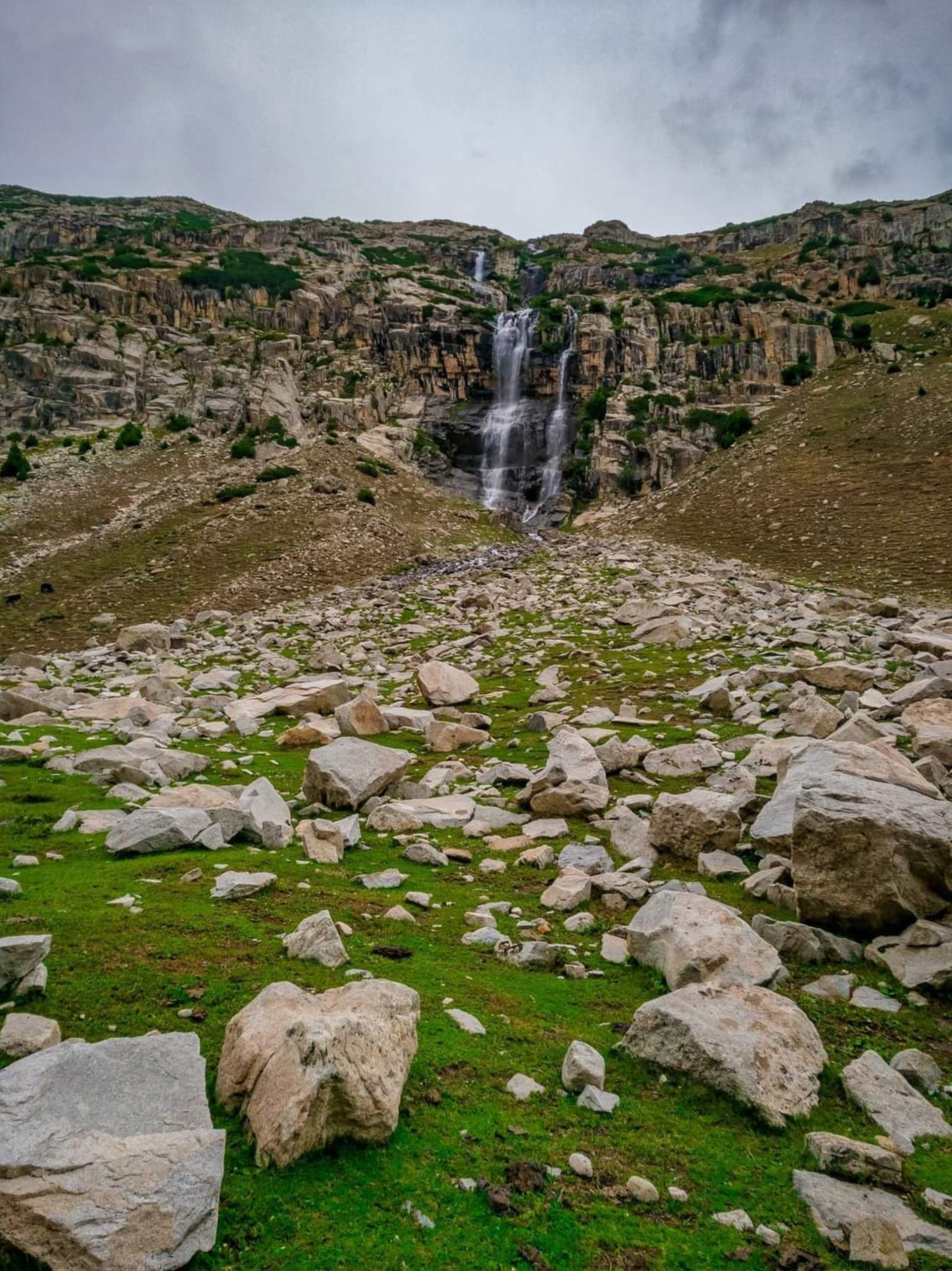 Ganjnameh Waterfall in Iran · Free Stock Photo