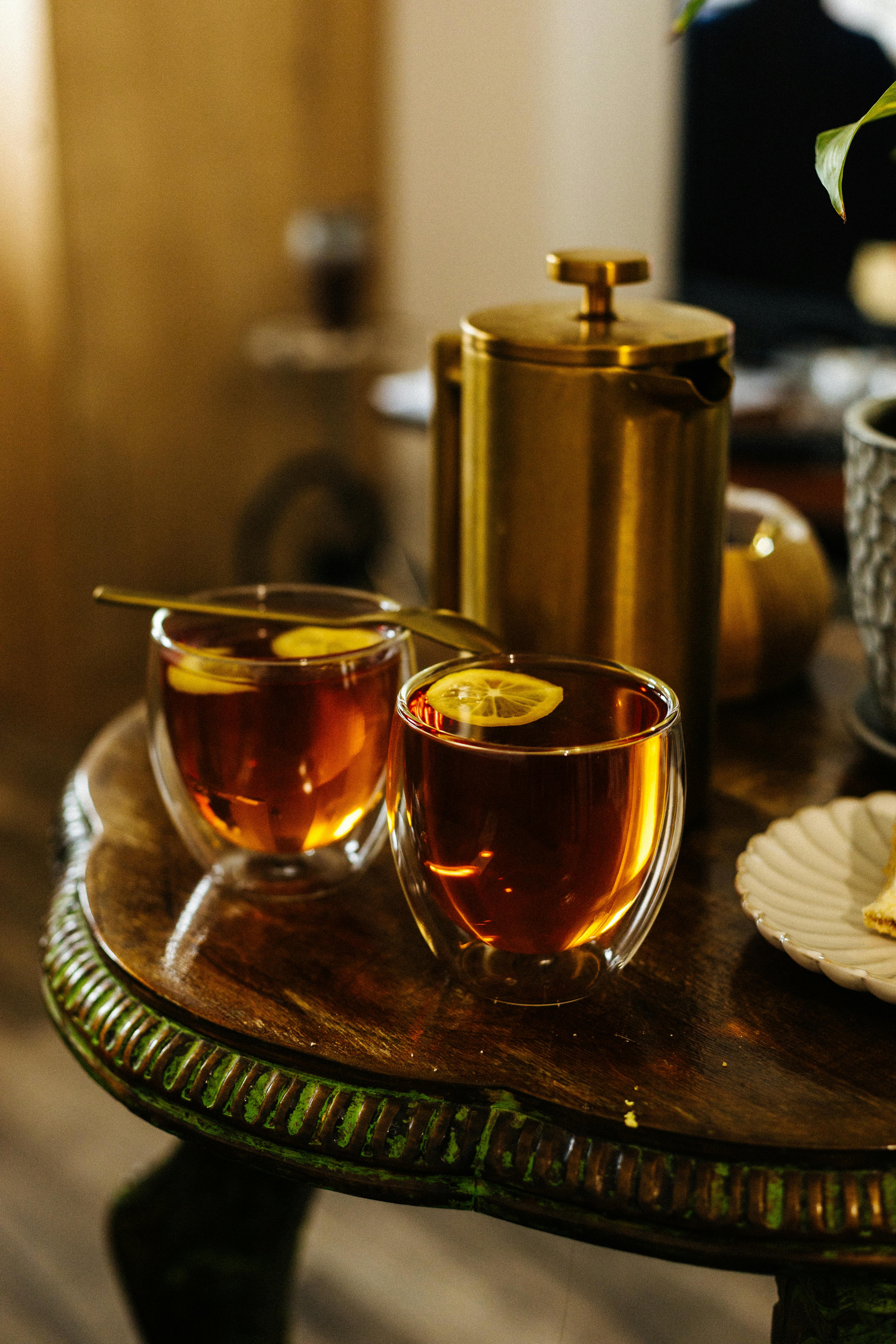 Photograph of Tea in Glasses · Free Stock Photo