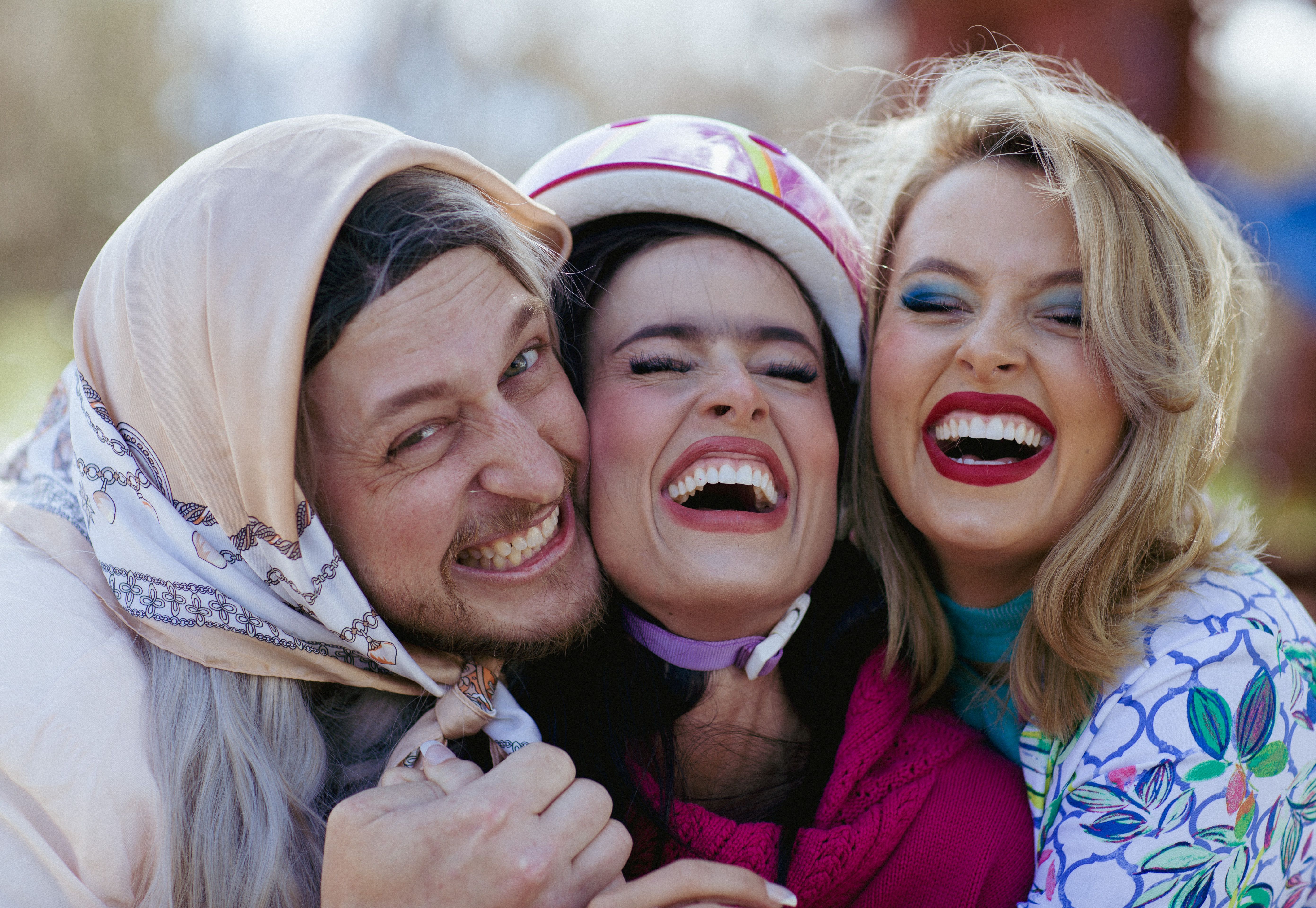 Close Up Photo of People Laughing · Free Stock Photo