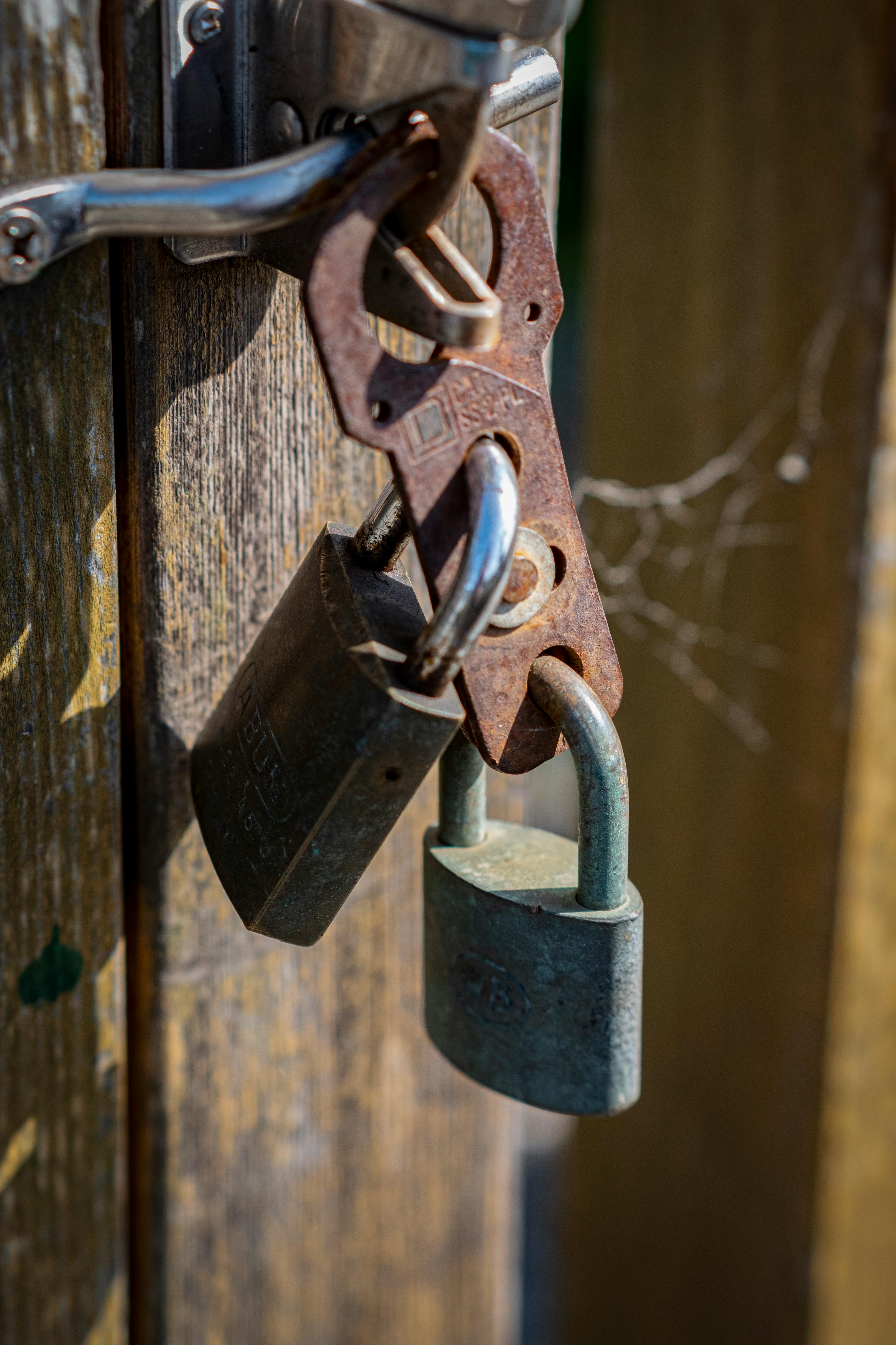 Door Knob on an Old Wooden Door · Free Stock Photo