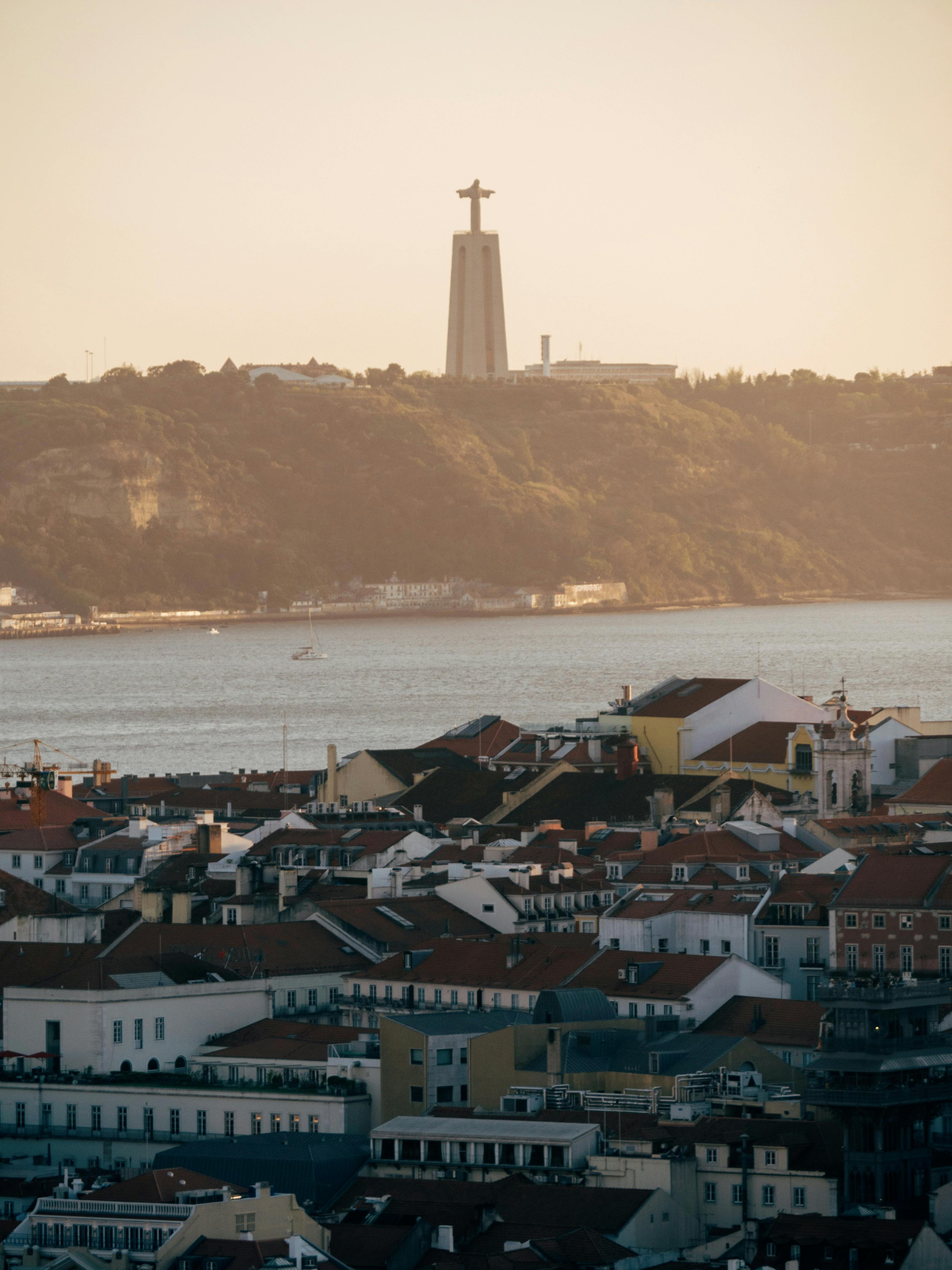 A Town at Sunset · Free Stock Photo