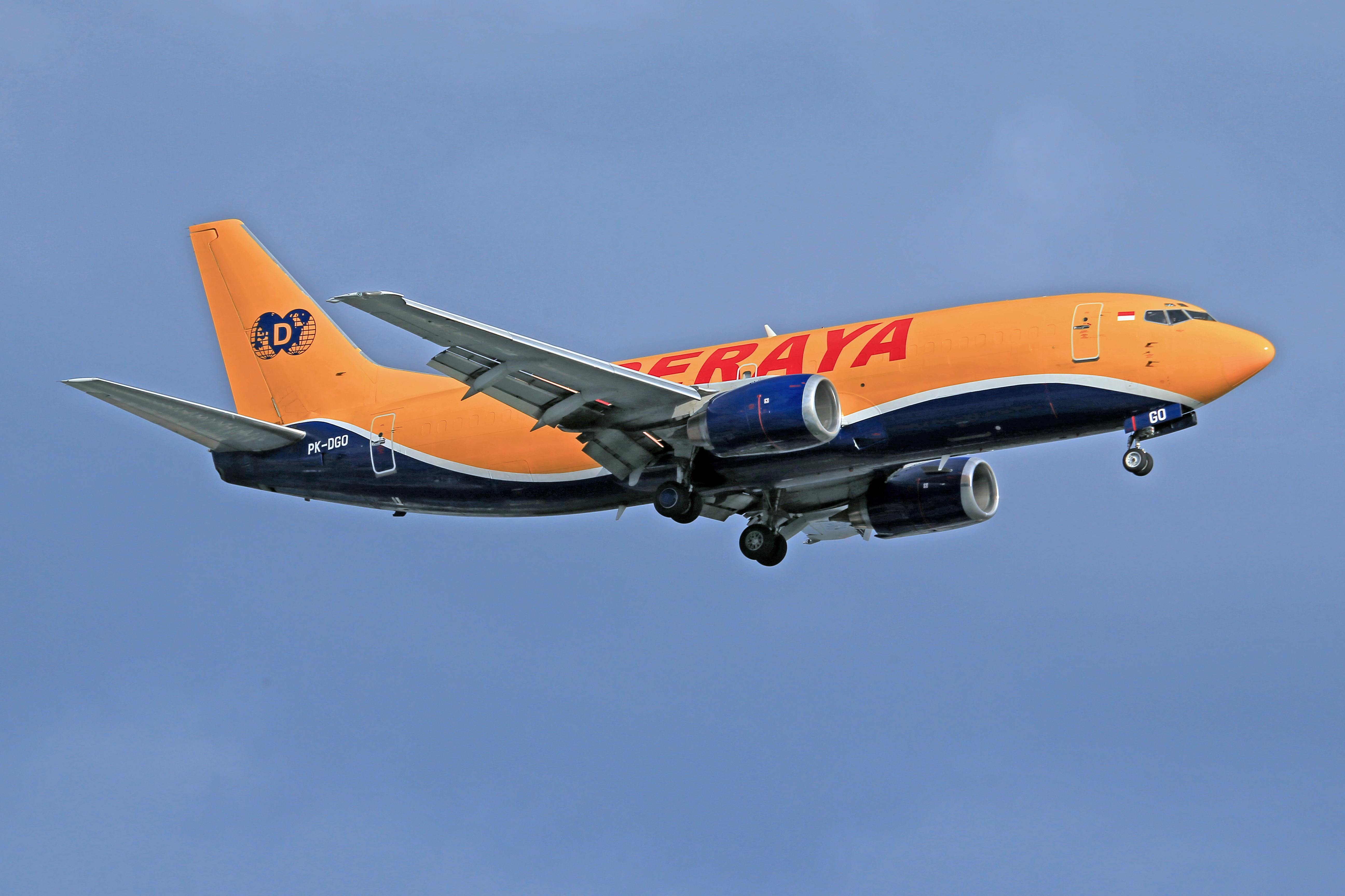 White and Red Air Plane in Mid Air · Free Stock Photo