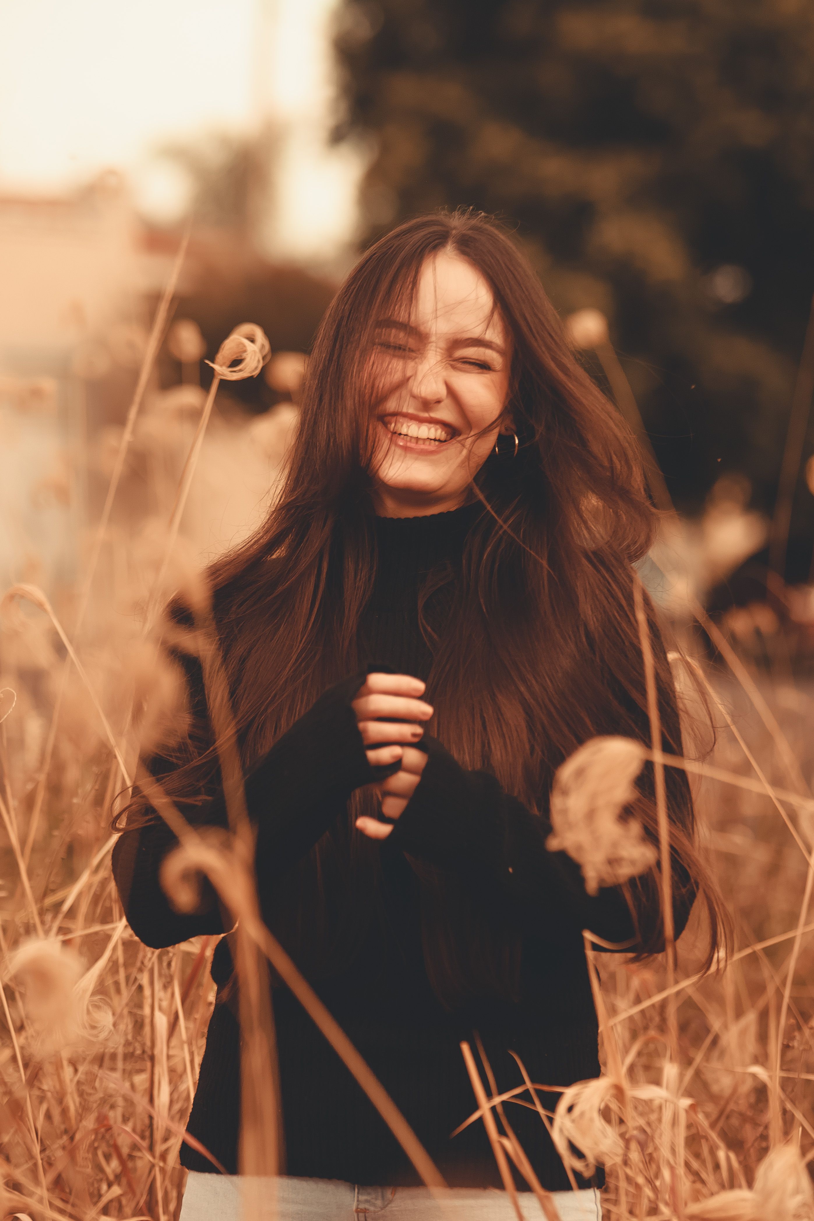 A Student Laughing · Free Stock Photo