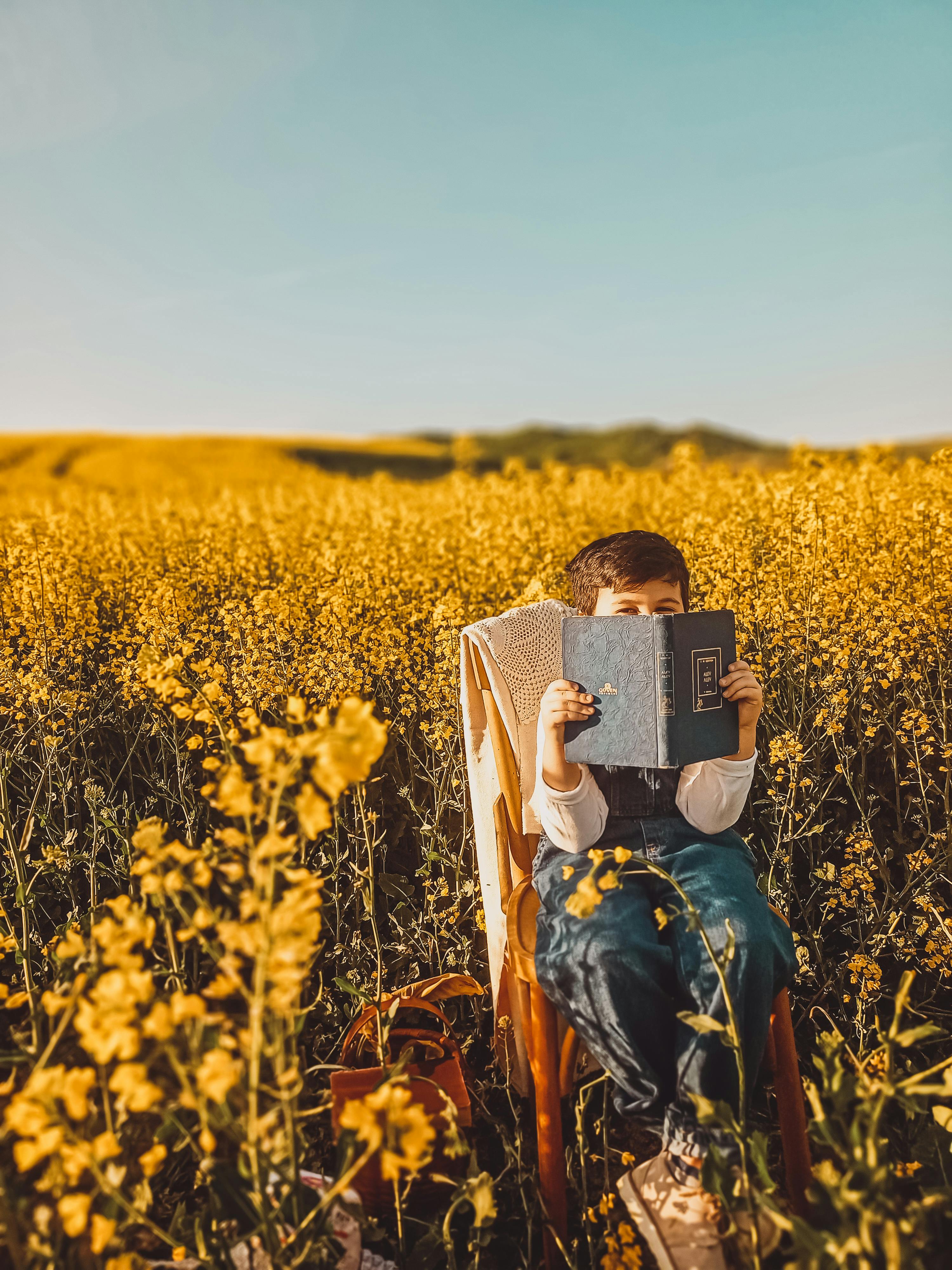 Sky Book Reading Boy Background Photos, Download The BEST Free Sky Book ...