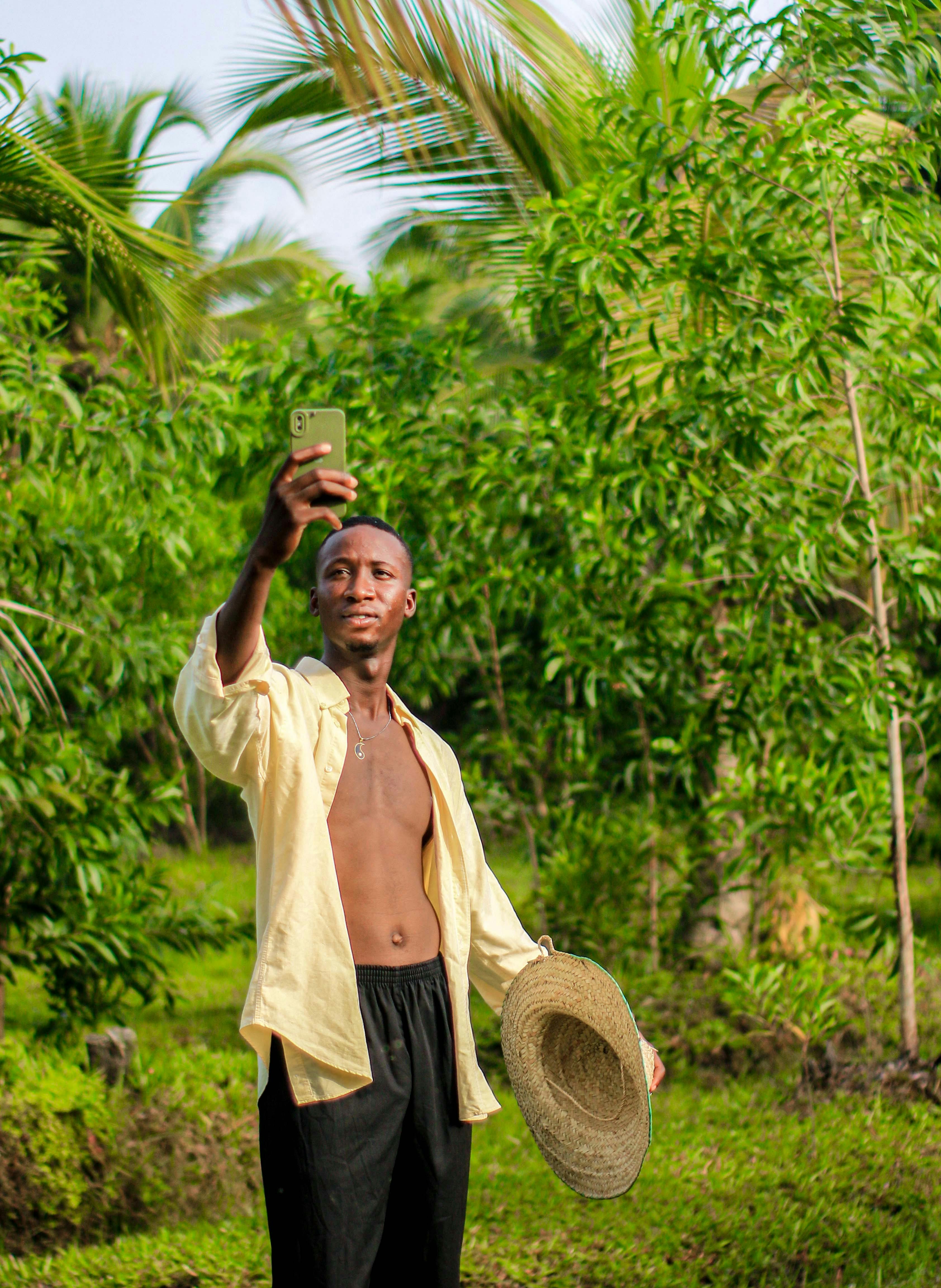 Man Taking Photo with Smart Phone · Free Stock Photo