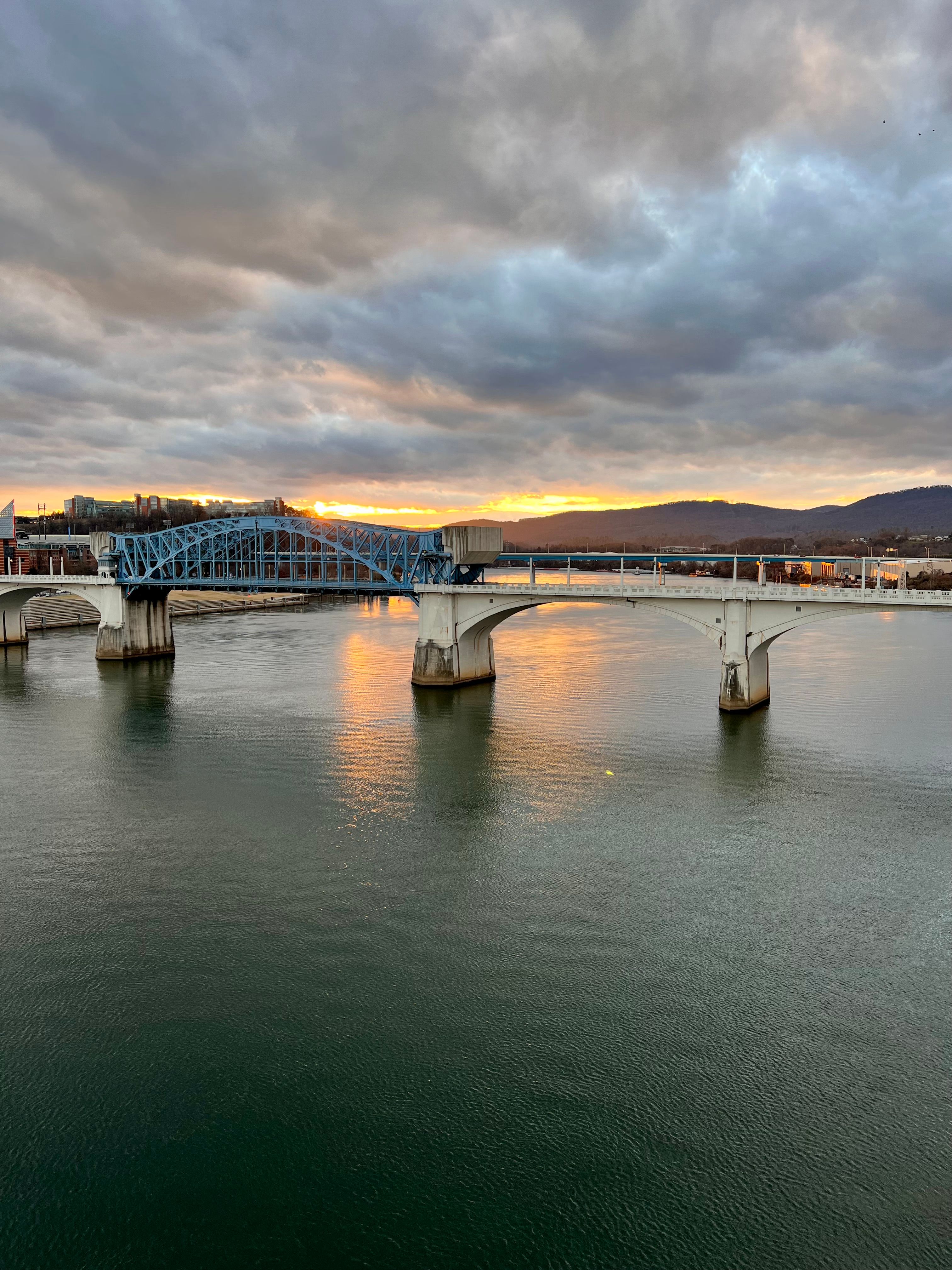 Concrete Bridge Over the Body of Water · Free Stock Photo