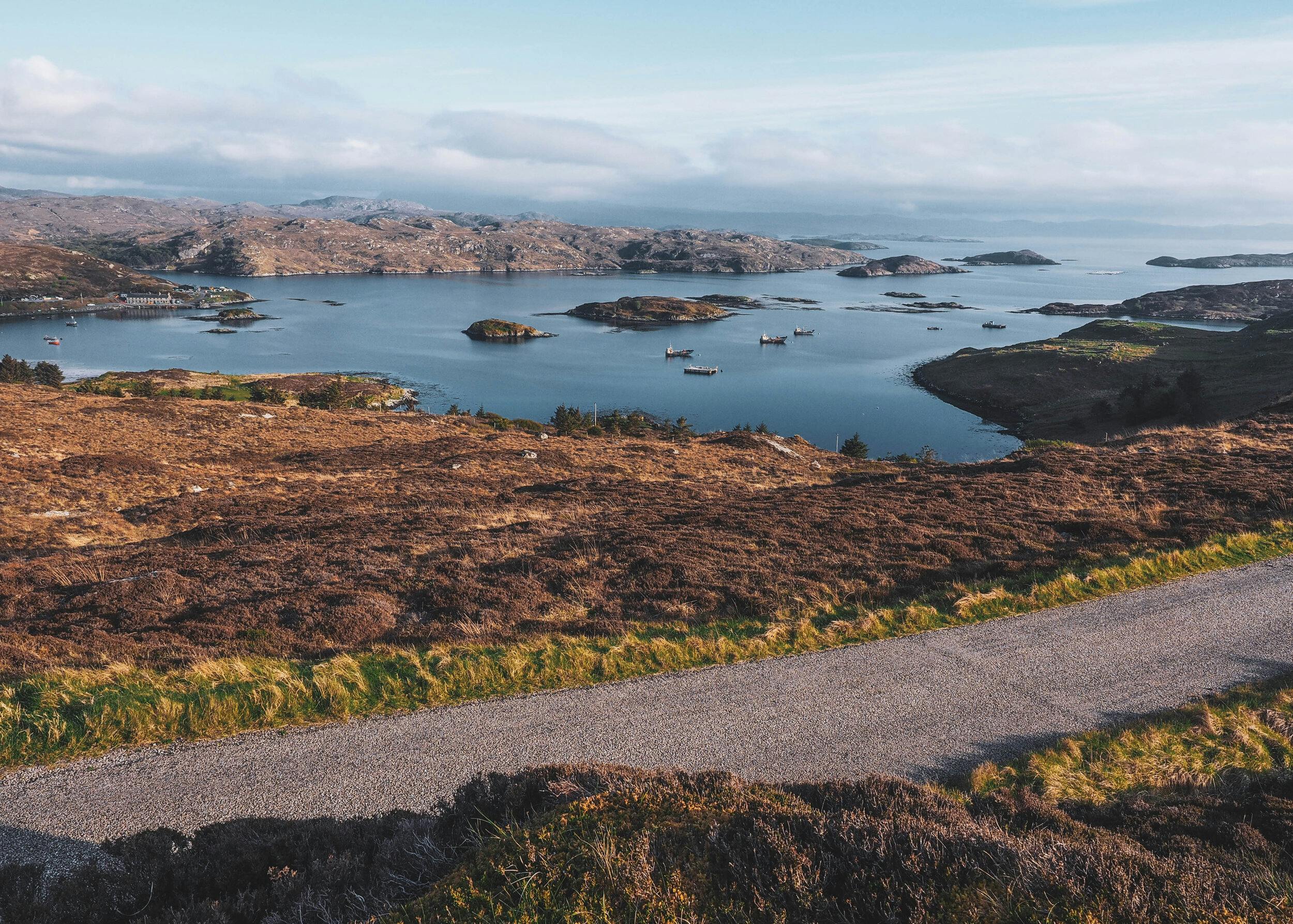Sea Inlet with Islands · Free Stock Photo