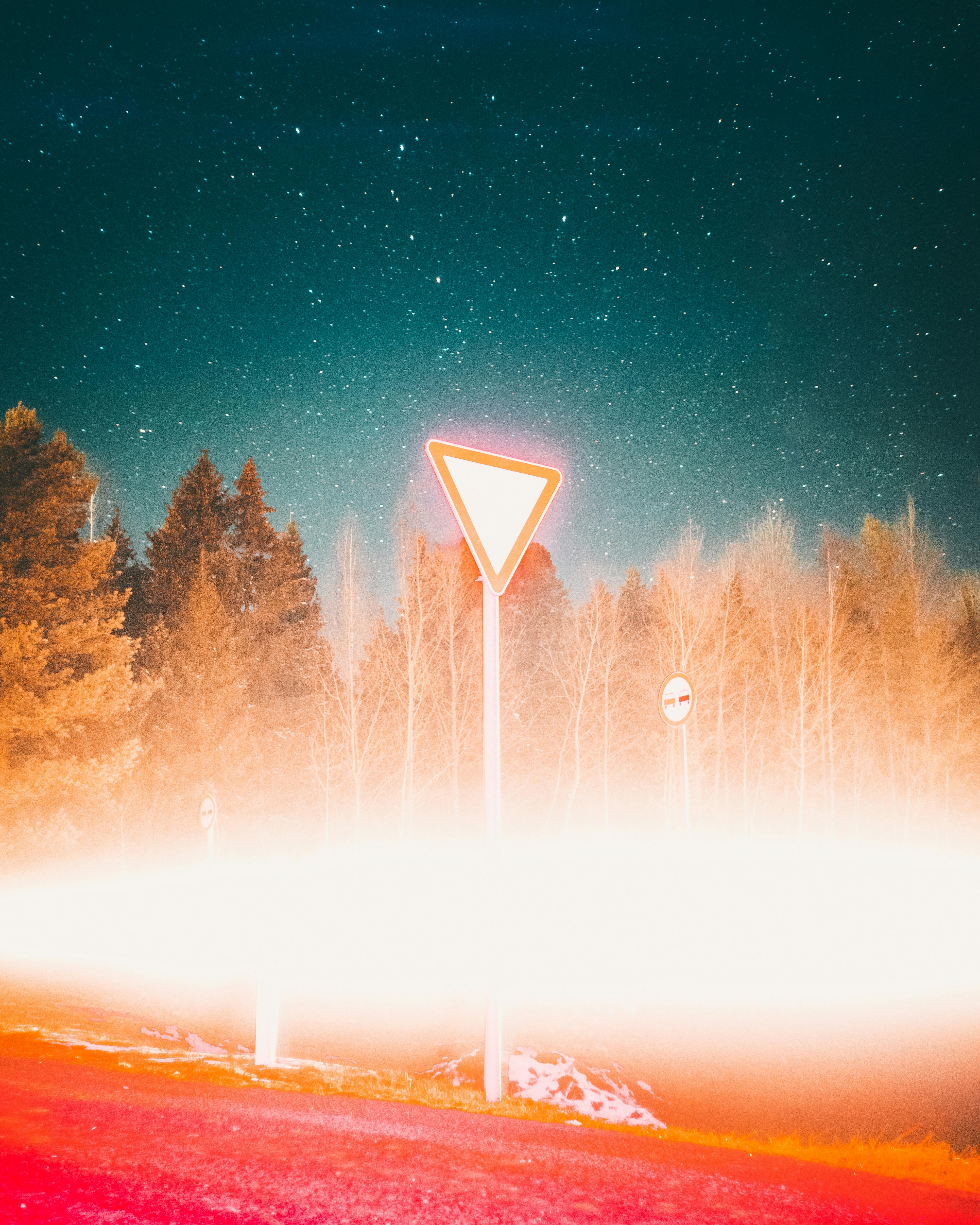 Light Trails During Night Time · Free Stock Photo