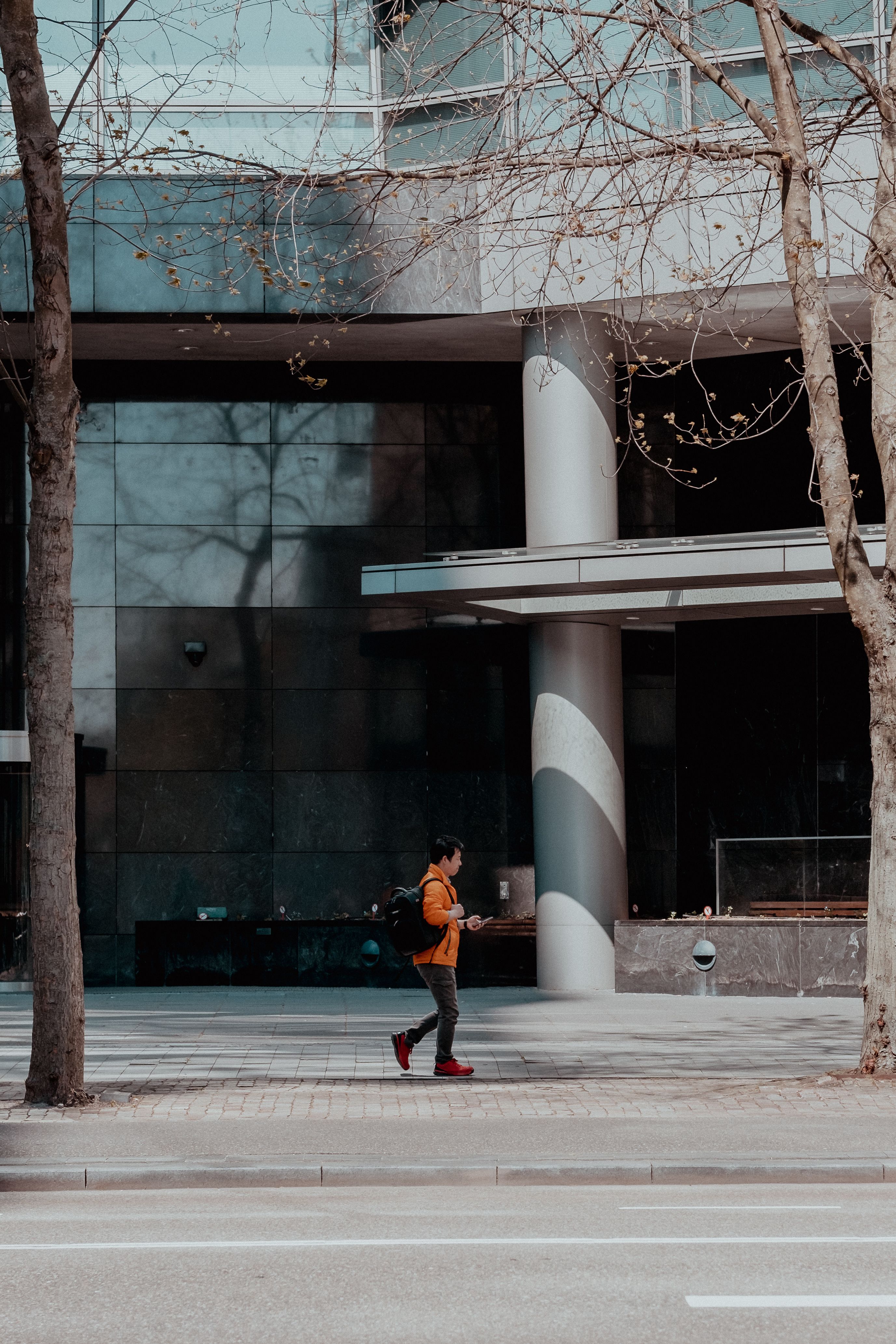 Man walking on Side Street · Free Stock Photo