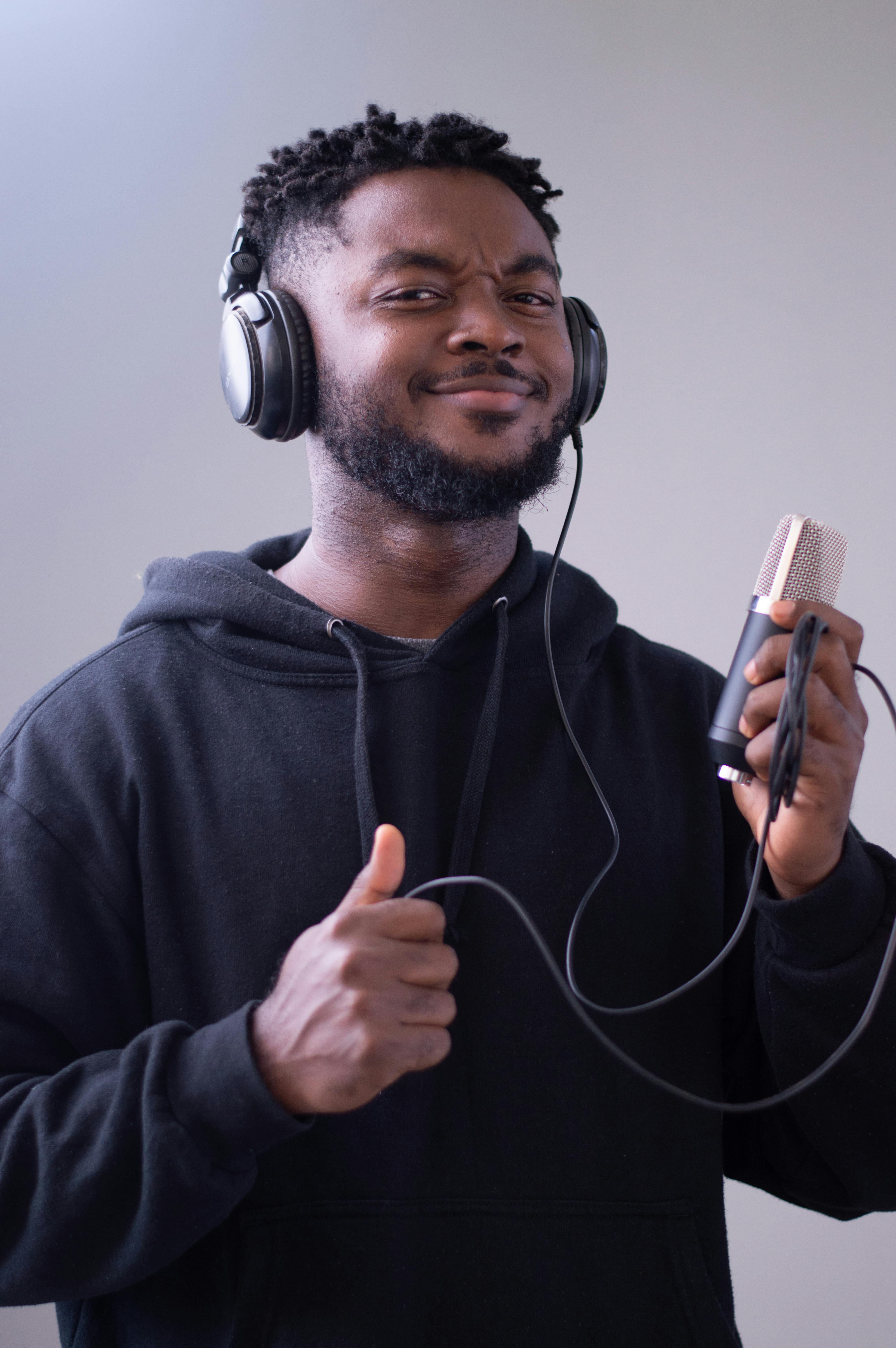 Person Using Headphone · Free Stock Photo