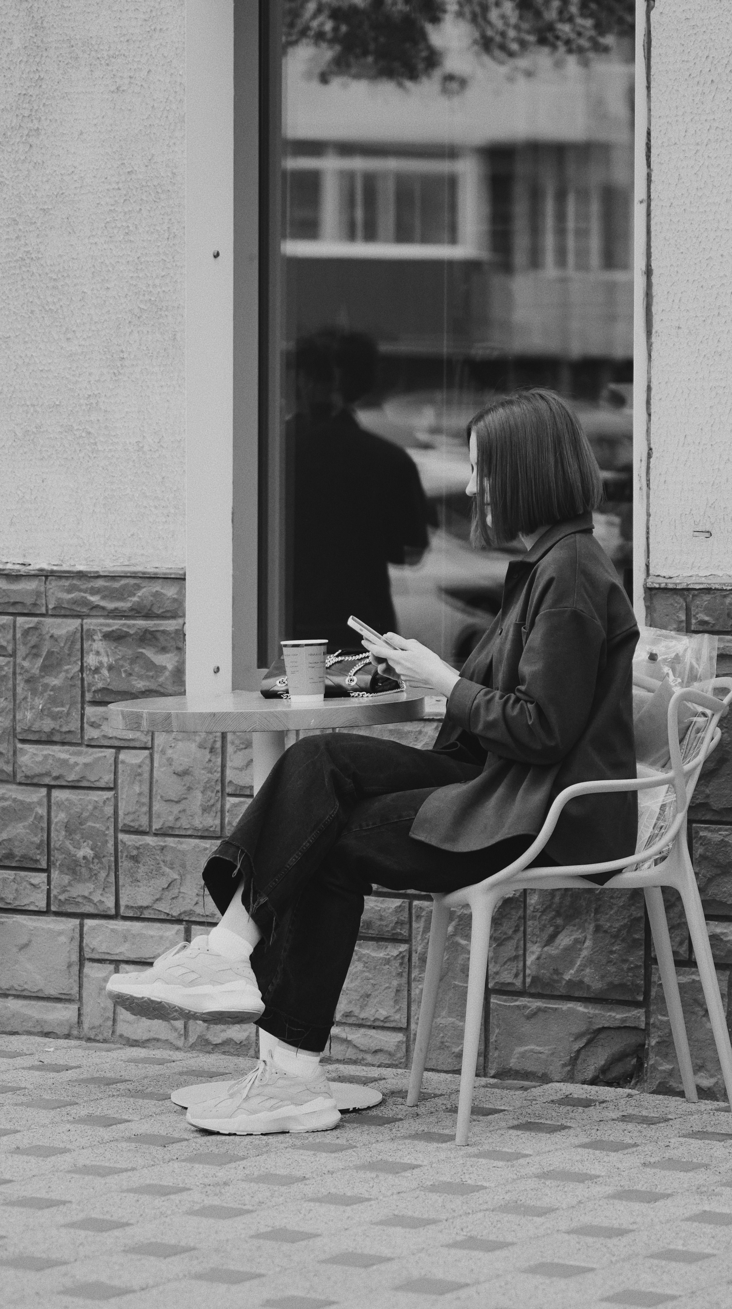Cafe Customers Sitting at Tables · Free Stock Photo