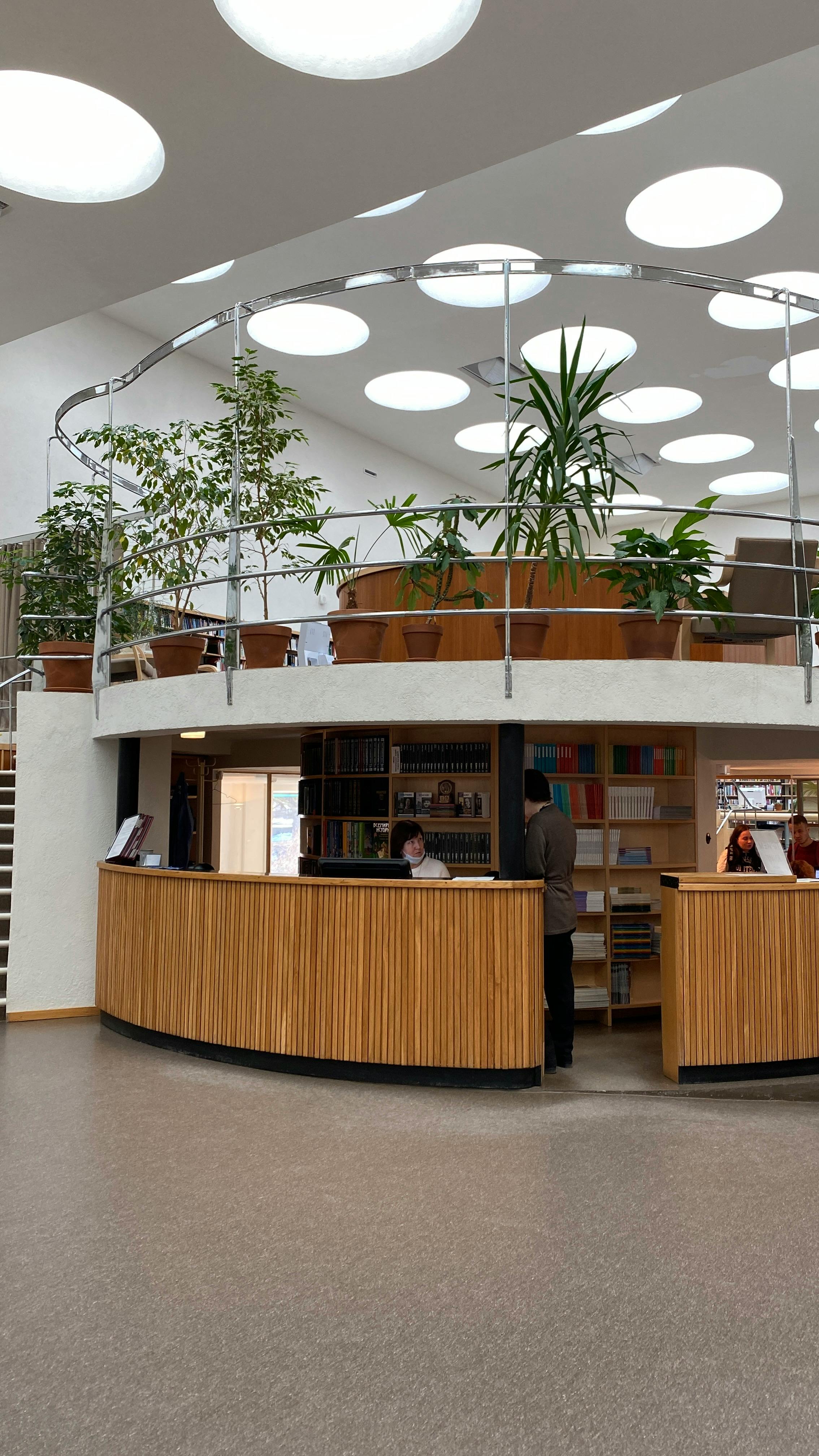 Interior Design of Modern Library · Free Stock Photo