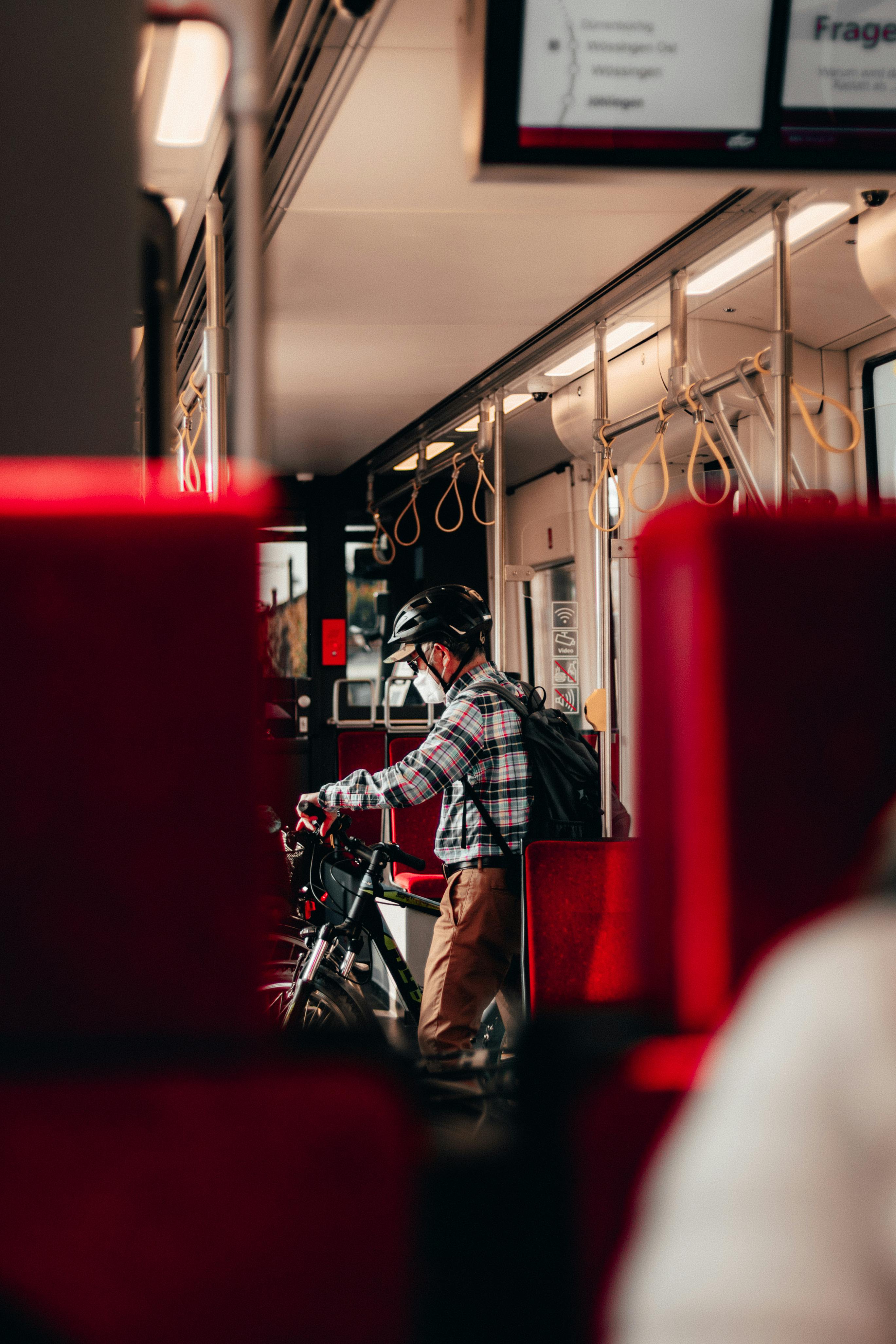 People Sitting Inside the Train · Free Stock Photo