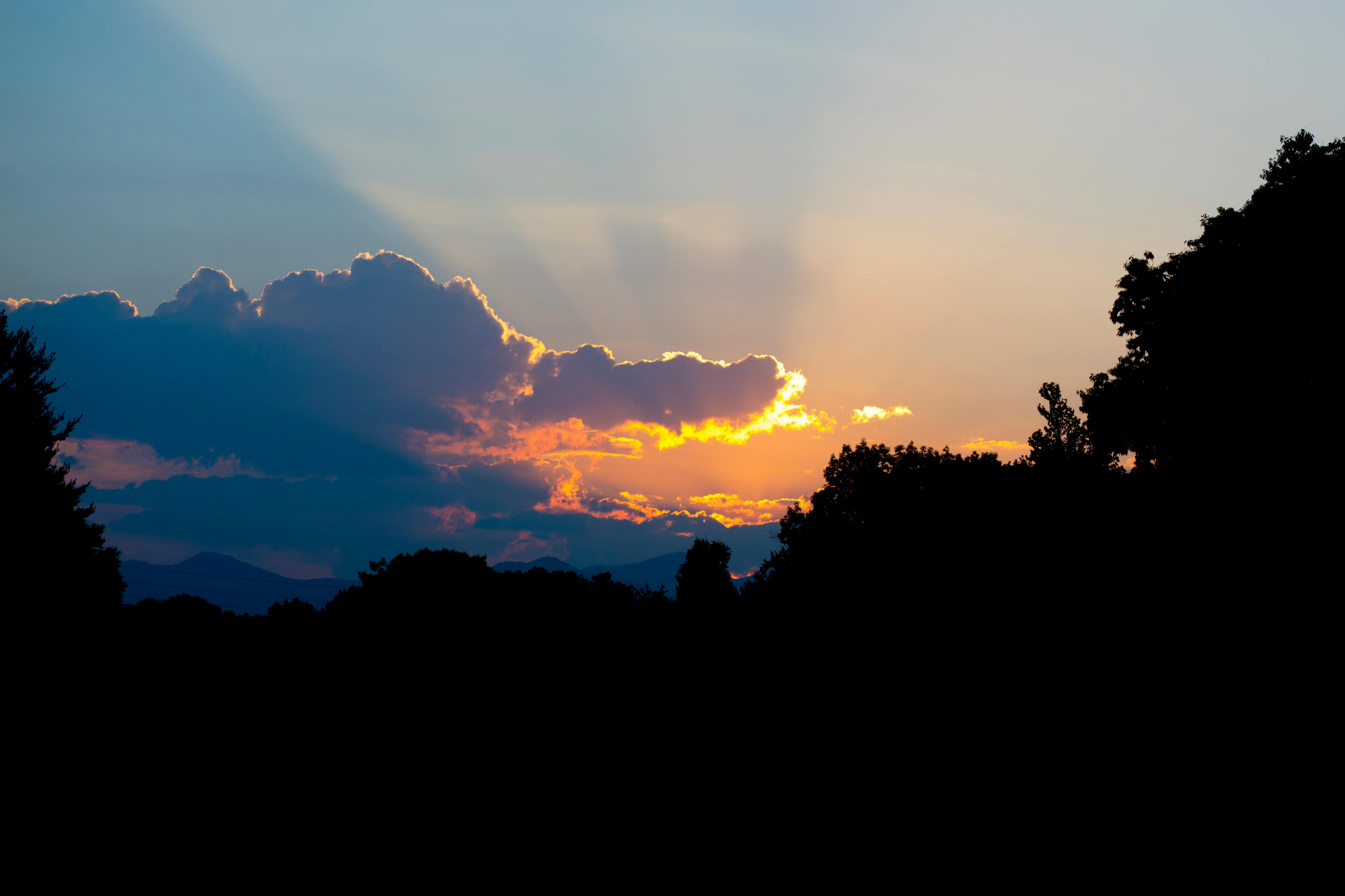 Free stock photo of early morning, orange, sunrise