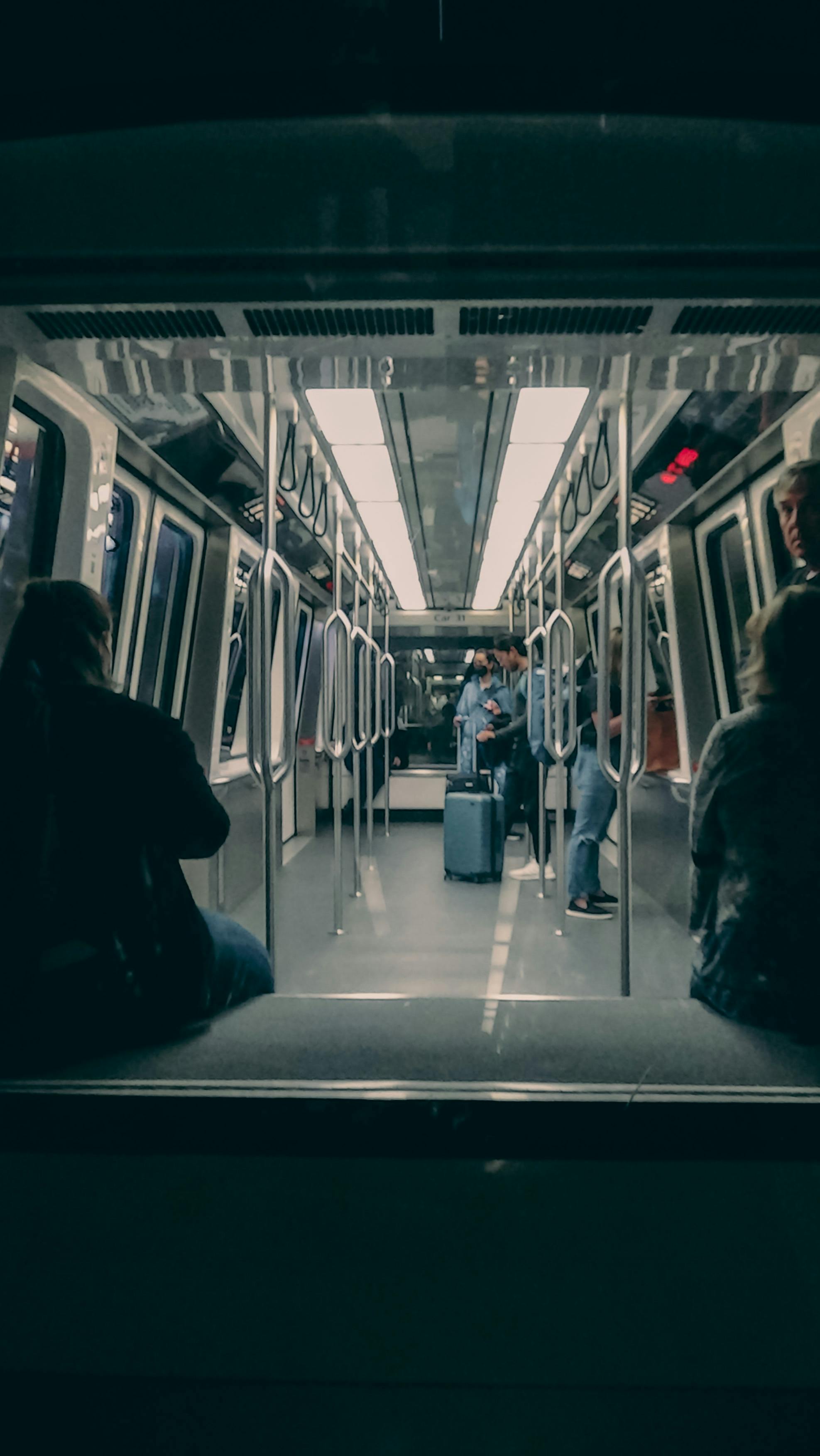 People inside the Train · Free Stock Photo