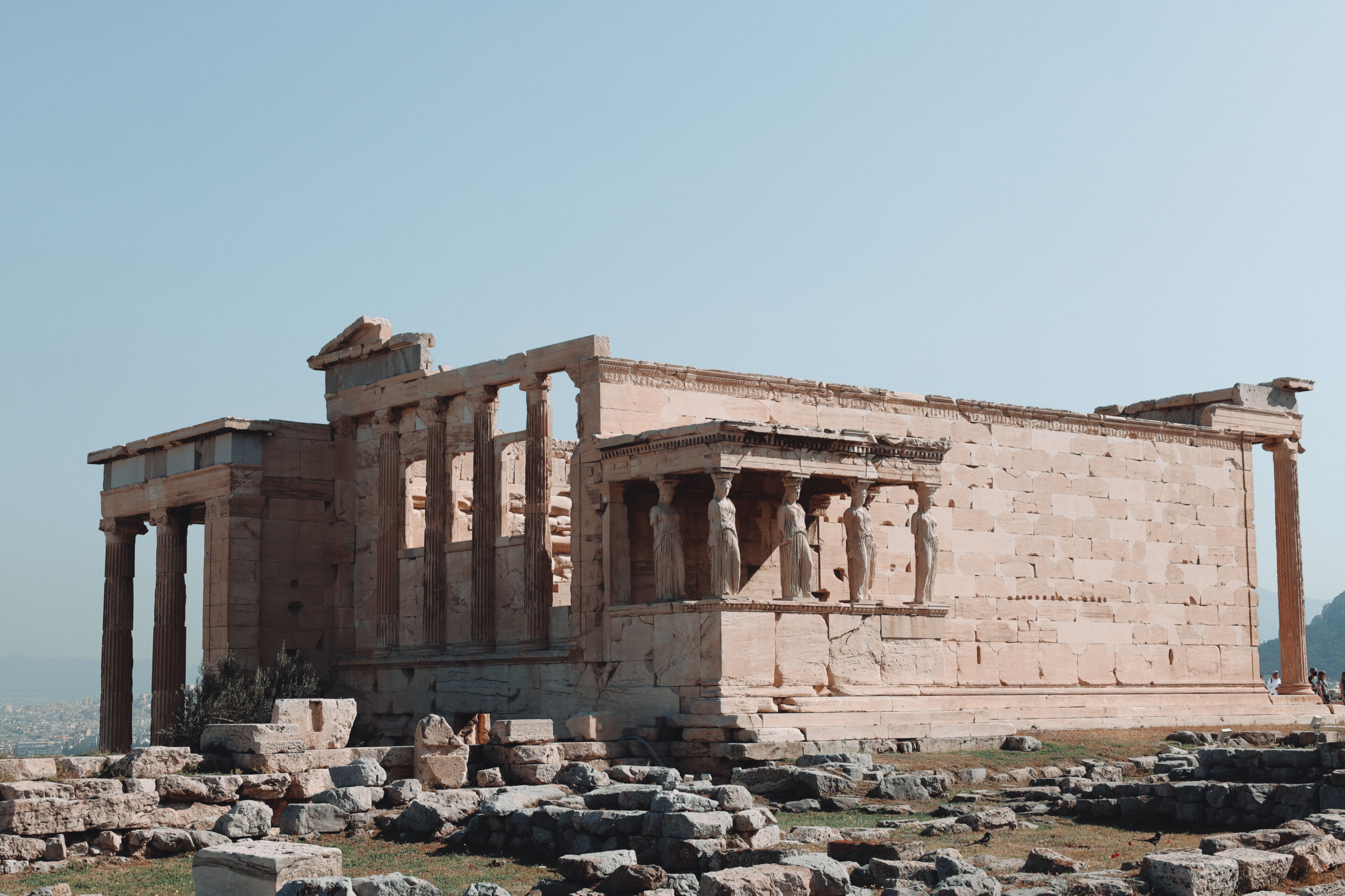 Ruins of a Temple with Ancient Architectural Design · Free Stock Photo