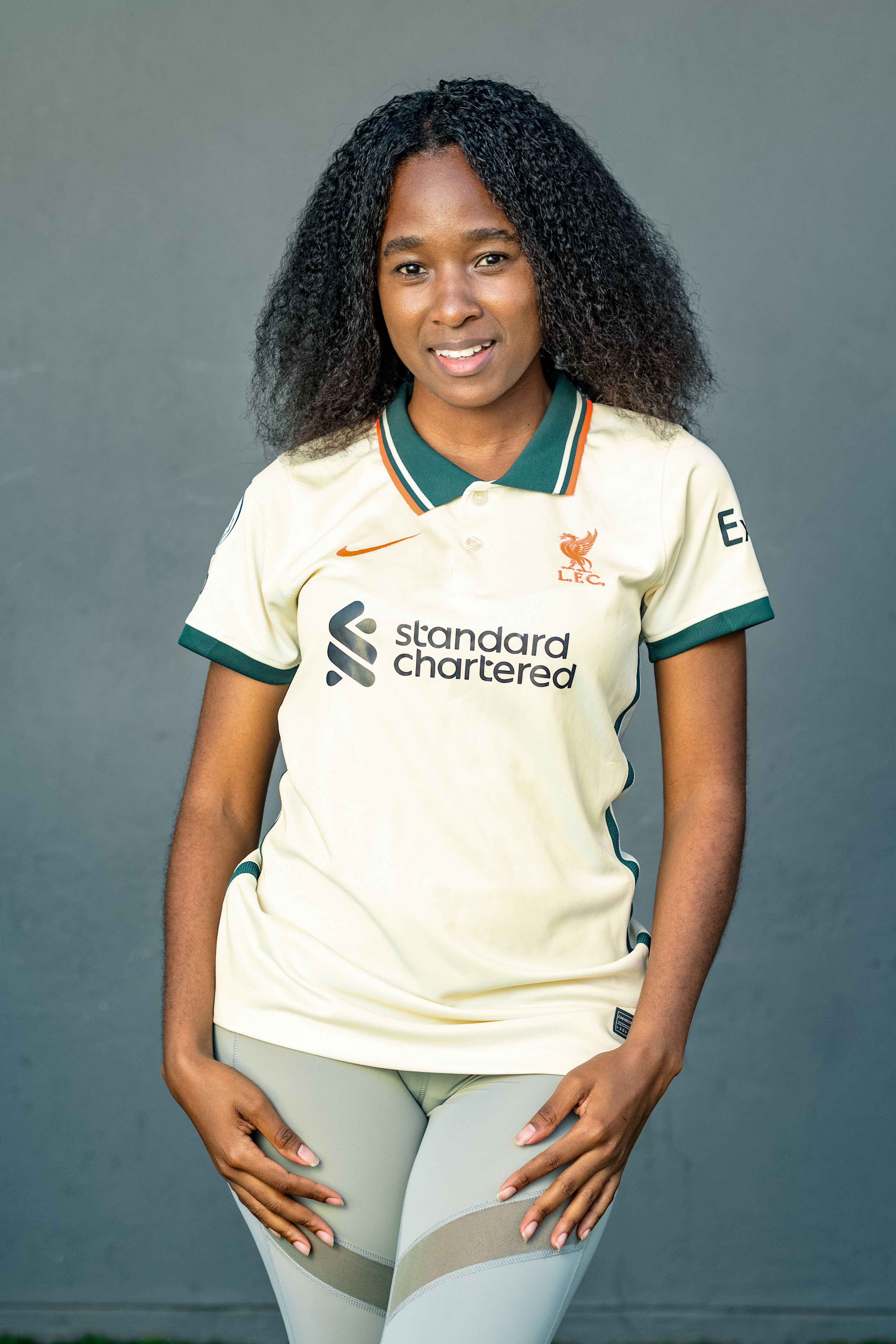 A Woman Wearing a Polo Shirt · Free Stock Photo