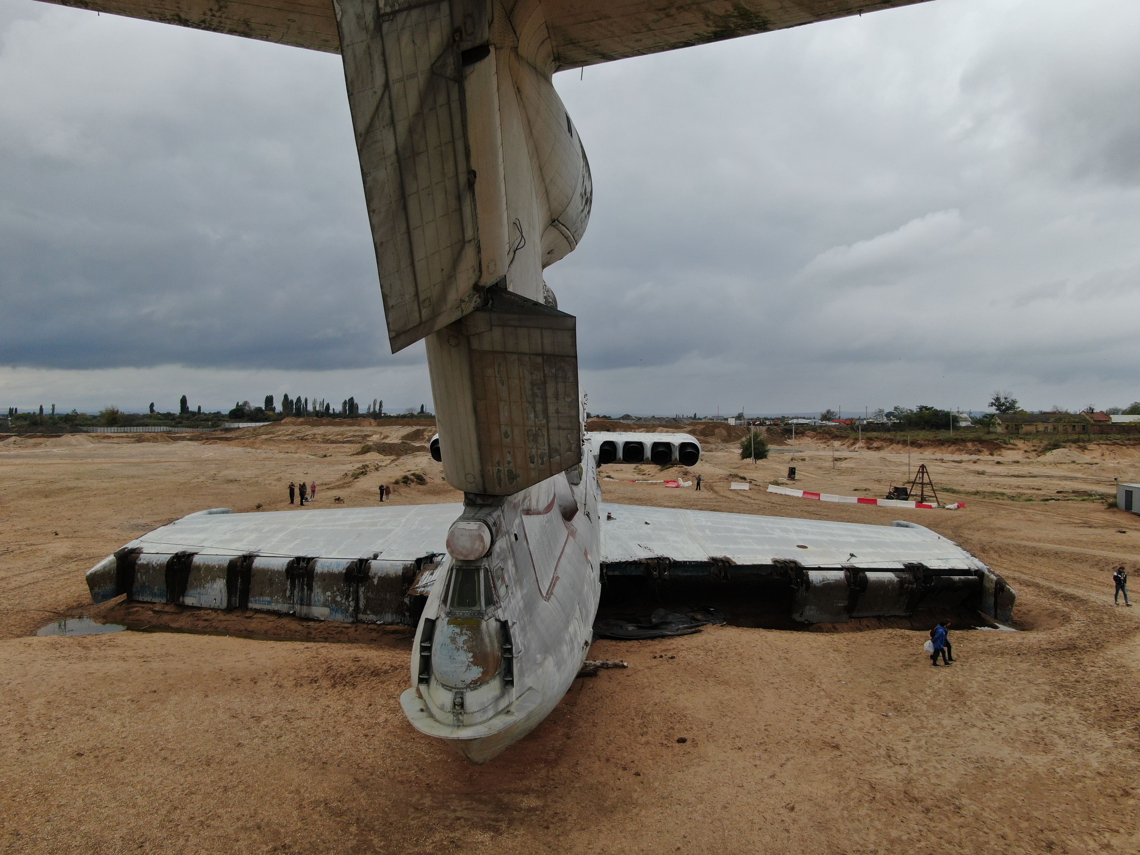 Photograph of a Wrecked Airplane · Free Stock Photo