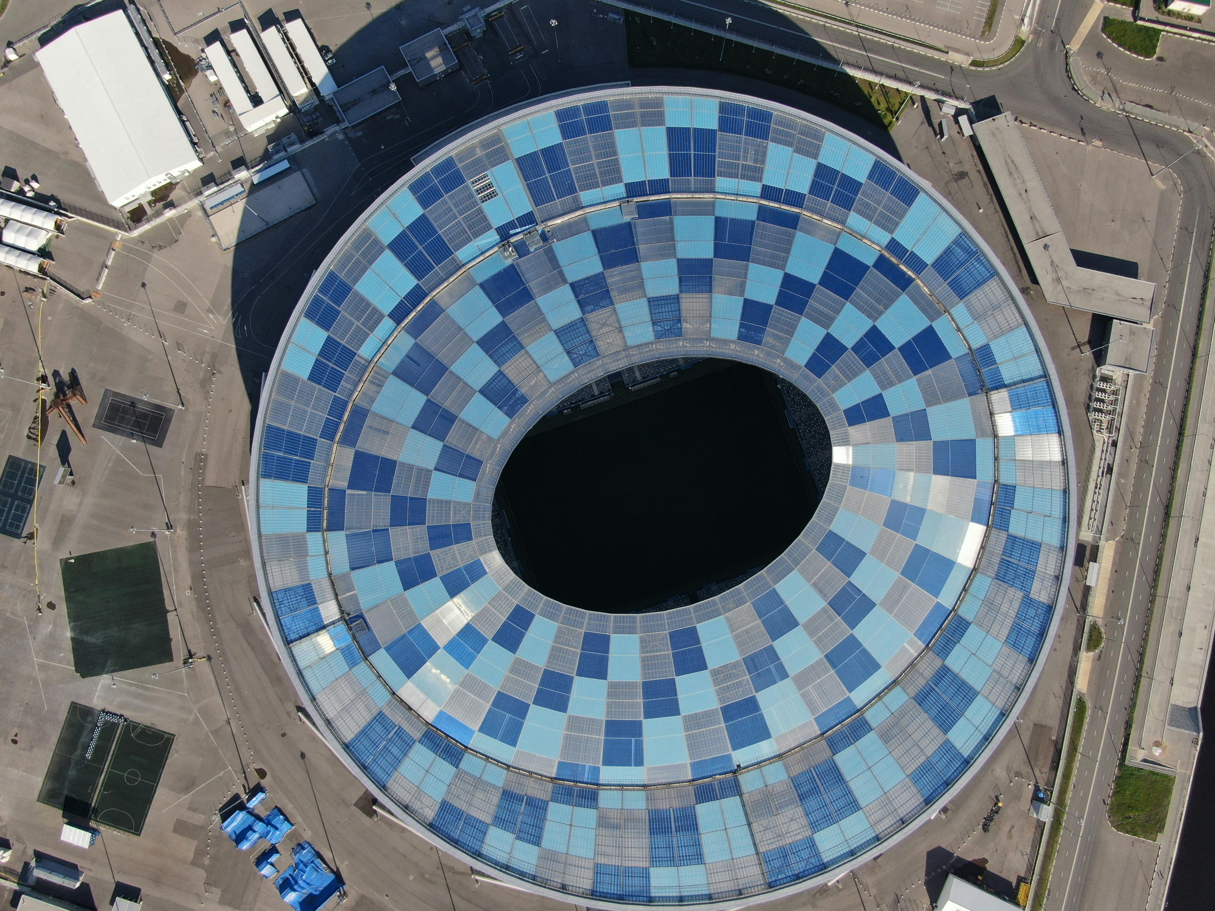 Aerial Photo of Stadium · Free Stock Photo