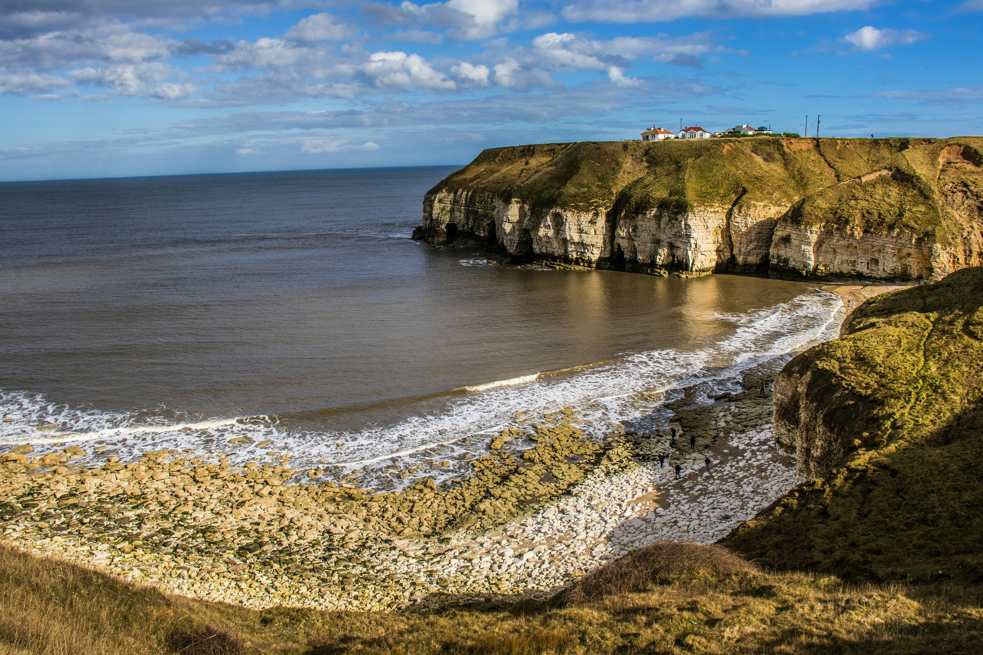 Photo of a Cliff Seashore · Free Stock Photo
