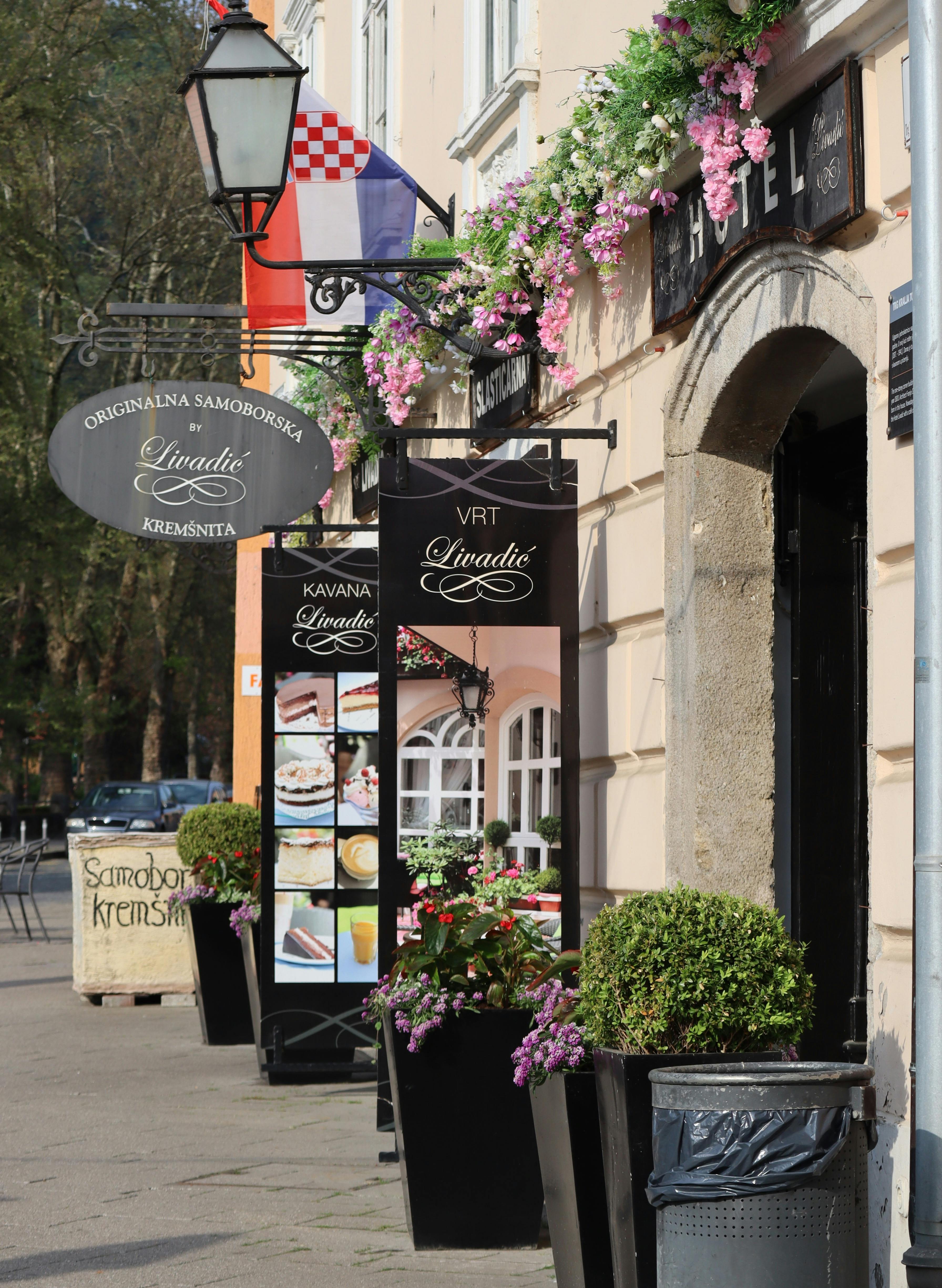 Coffee Shop Livadic and Hotel in Samobor, Croatia · Free Stock Photo