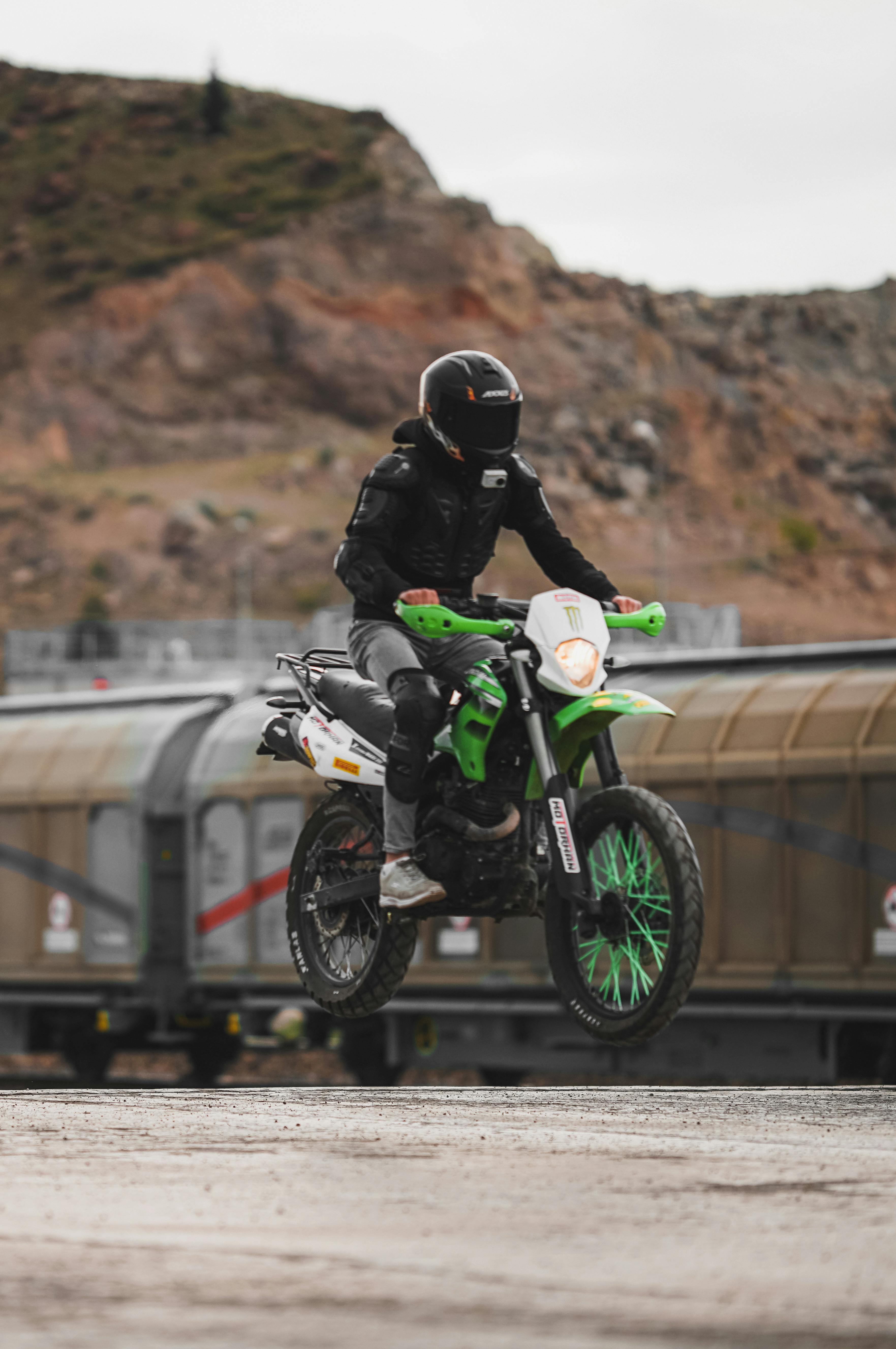 A Person on a Motorcycle · Free Stock Photo