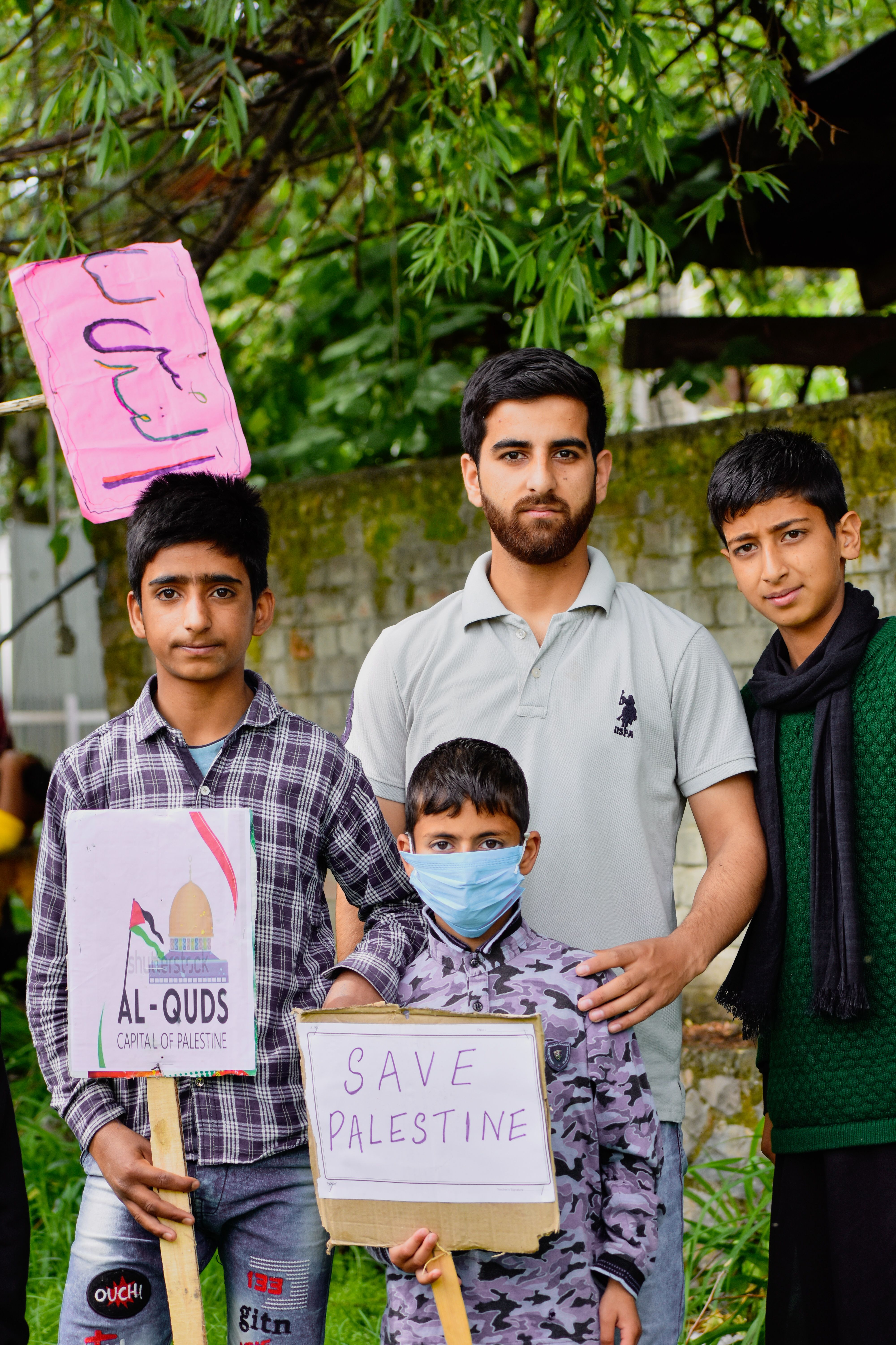 Men with Placards on Demonstration · Free Stock Photo