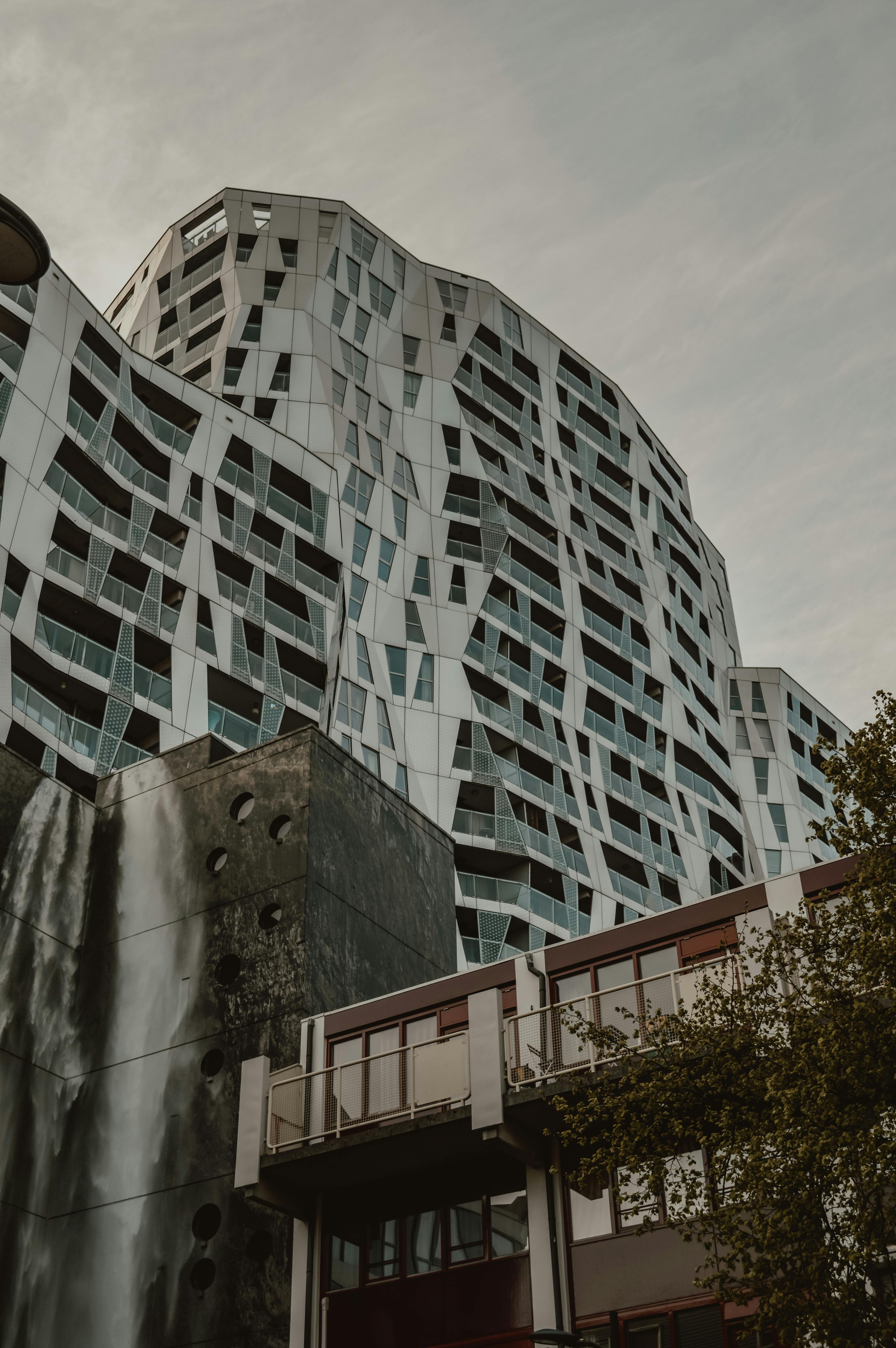 Low Angle Shot of Modern Buildings · Free Stock Photo