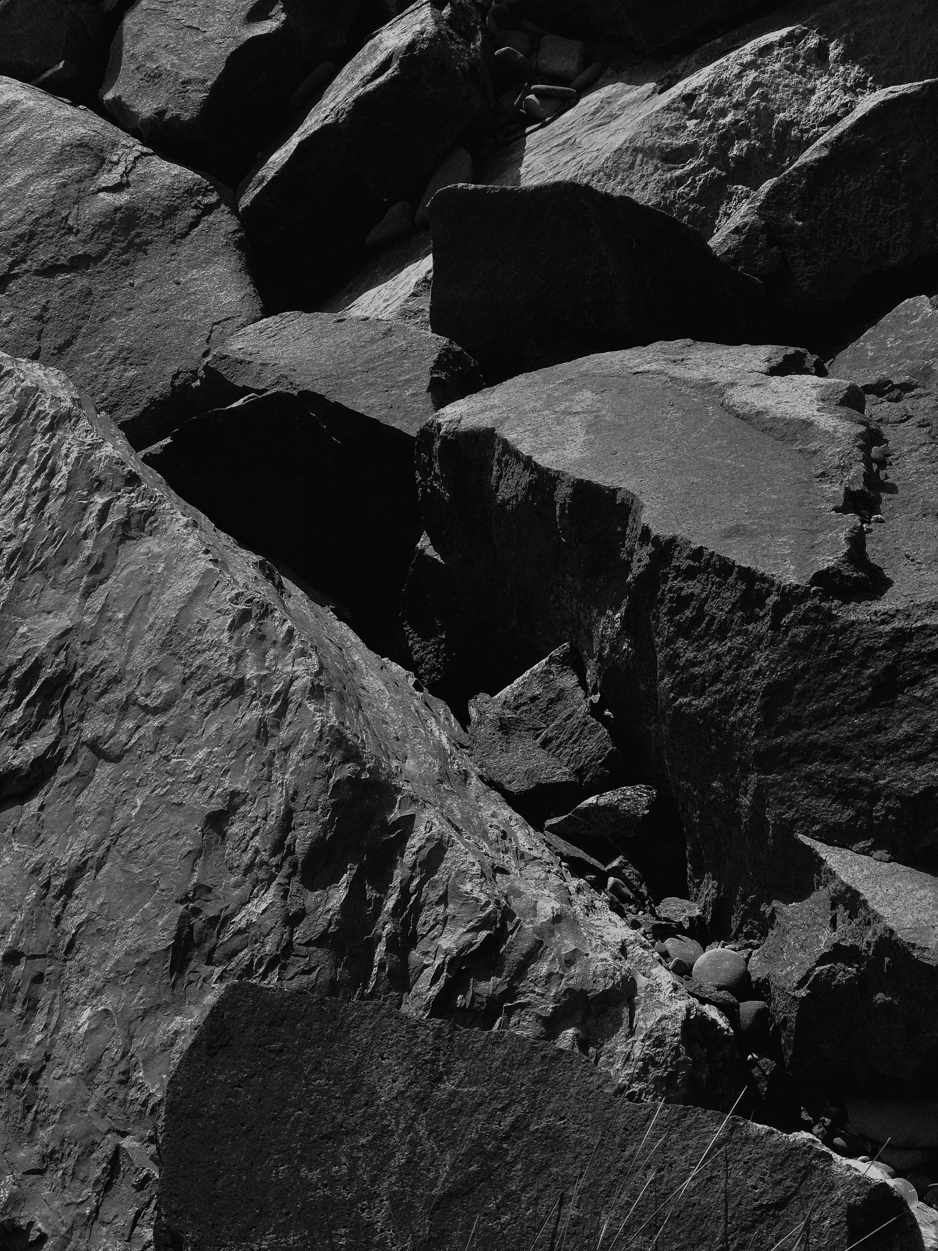 Grey Stone Lot · Free Stock Photo