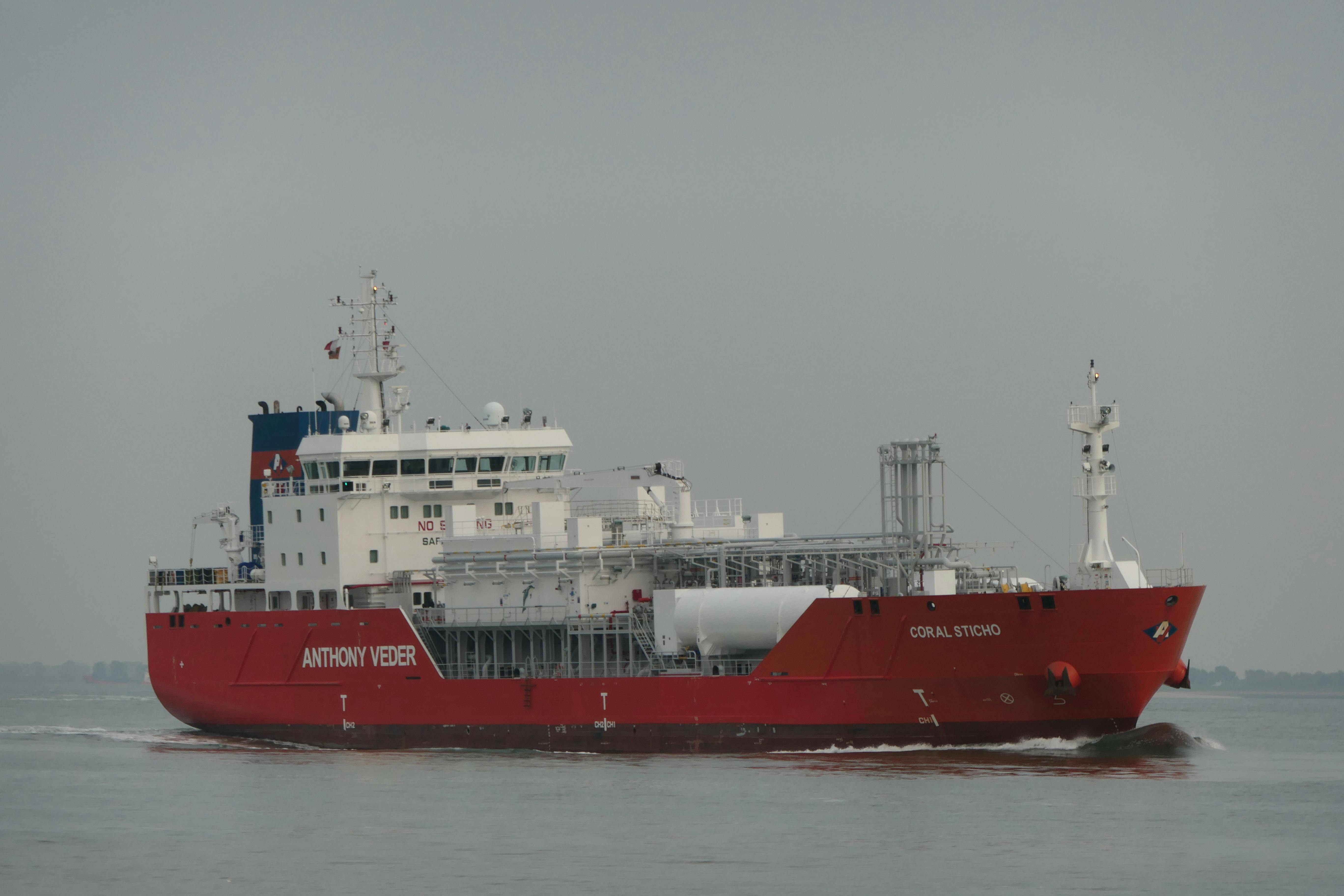 A Cargo Ship Sailing on the Sea · Free Stock Photo