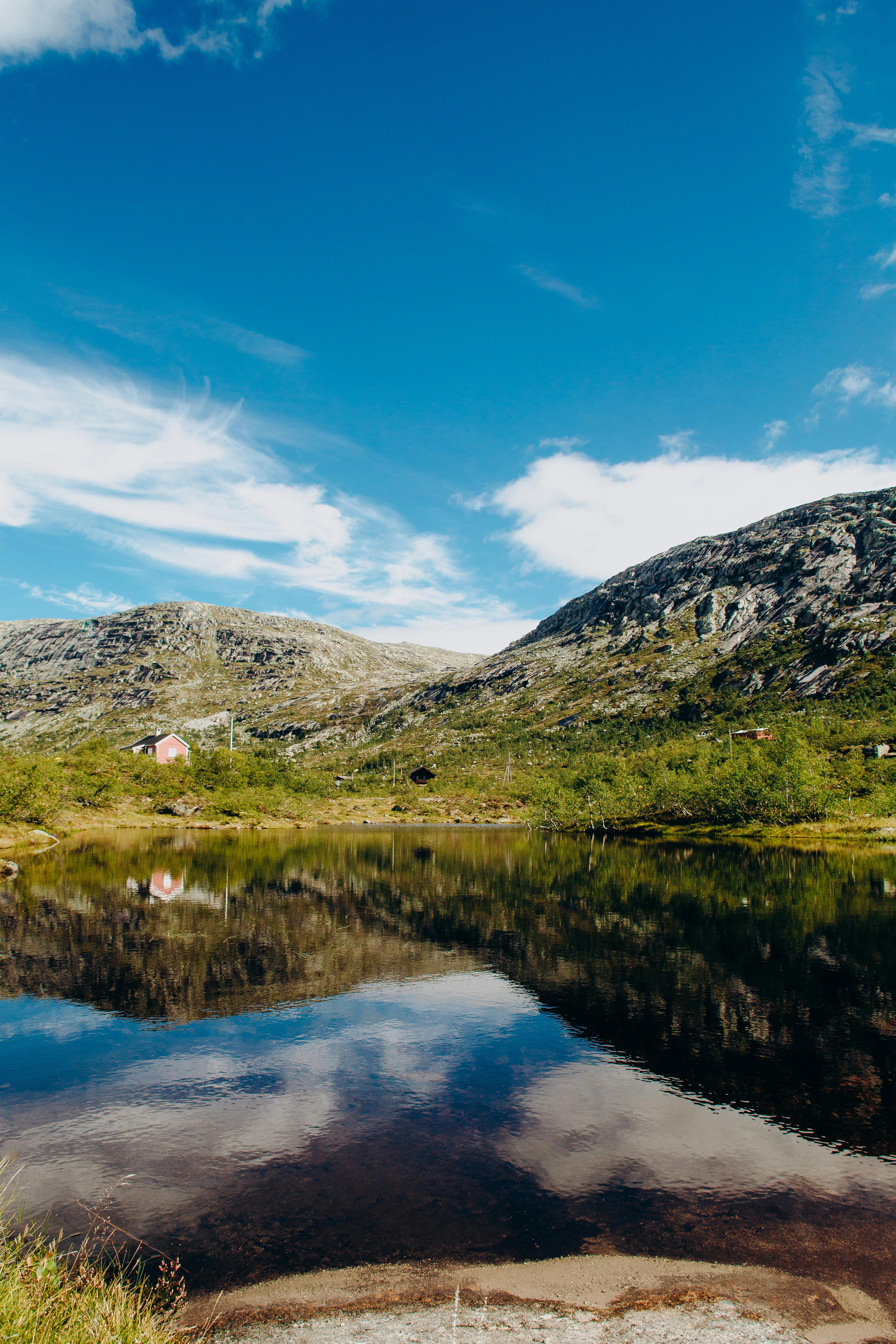 Round Mirror With Sky Reflection · Free Stock Photo