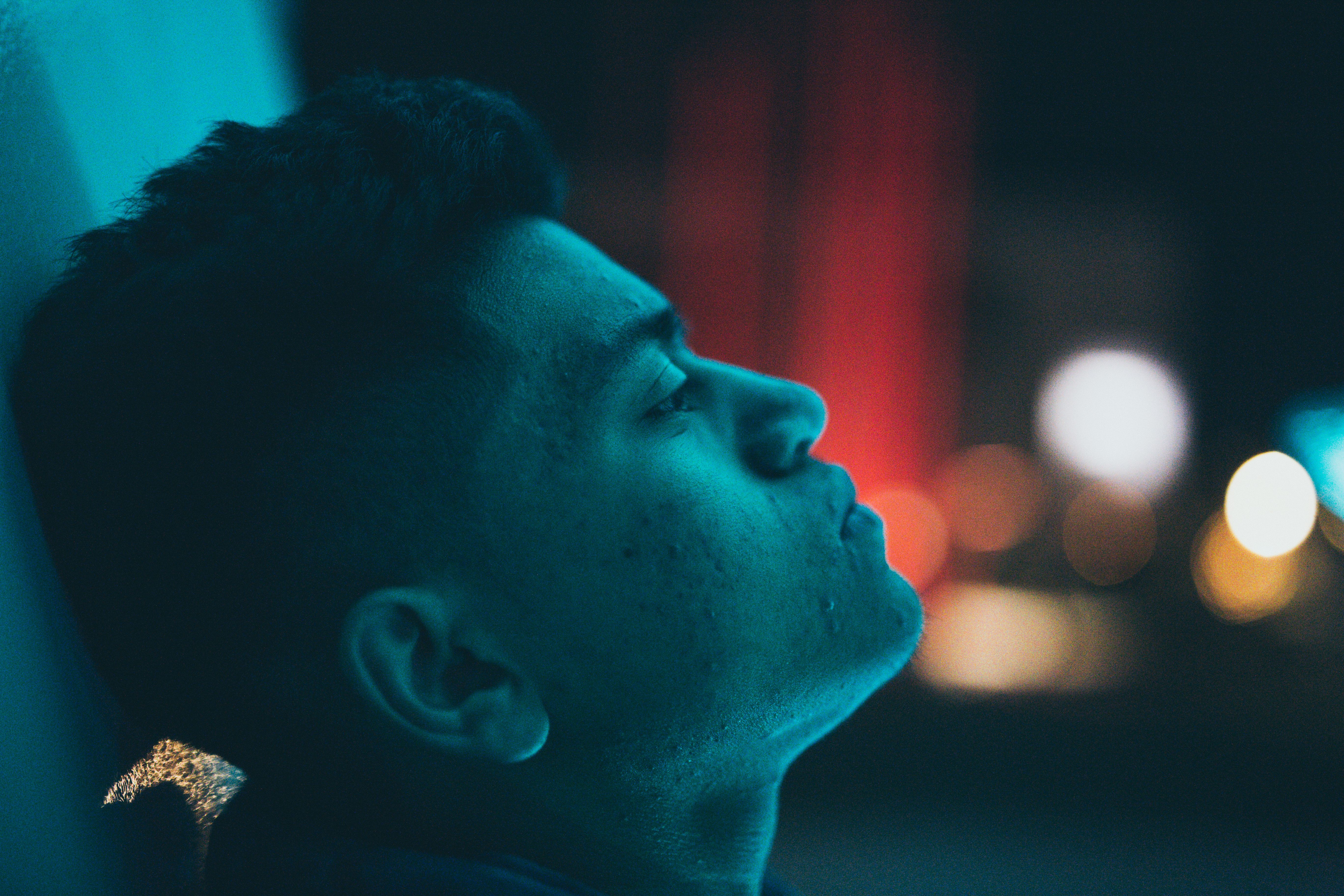 Man Against Light · Free Stock Photo