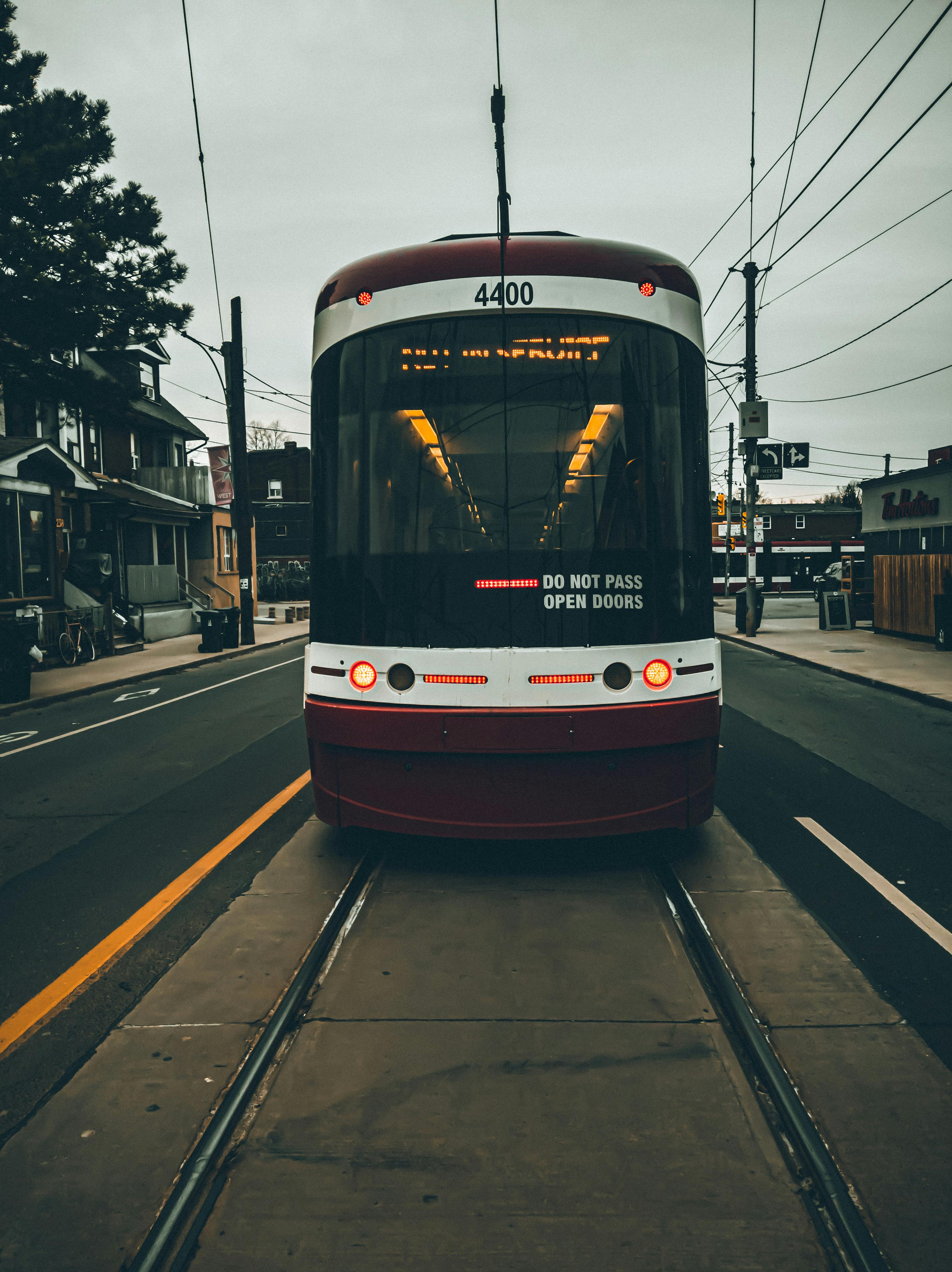 Close Up Photo of a Tram · Free Stock Photo
