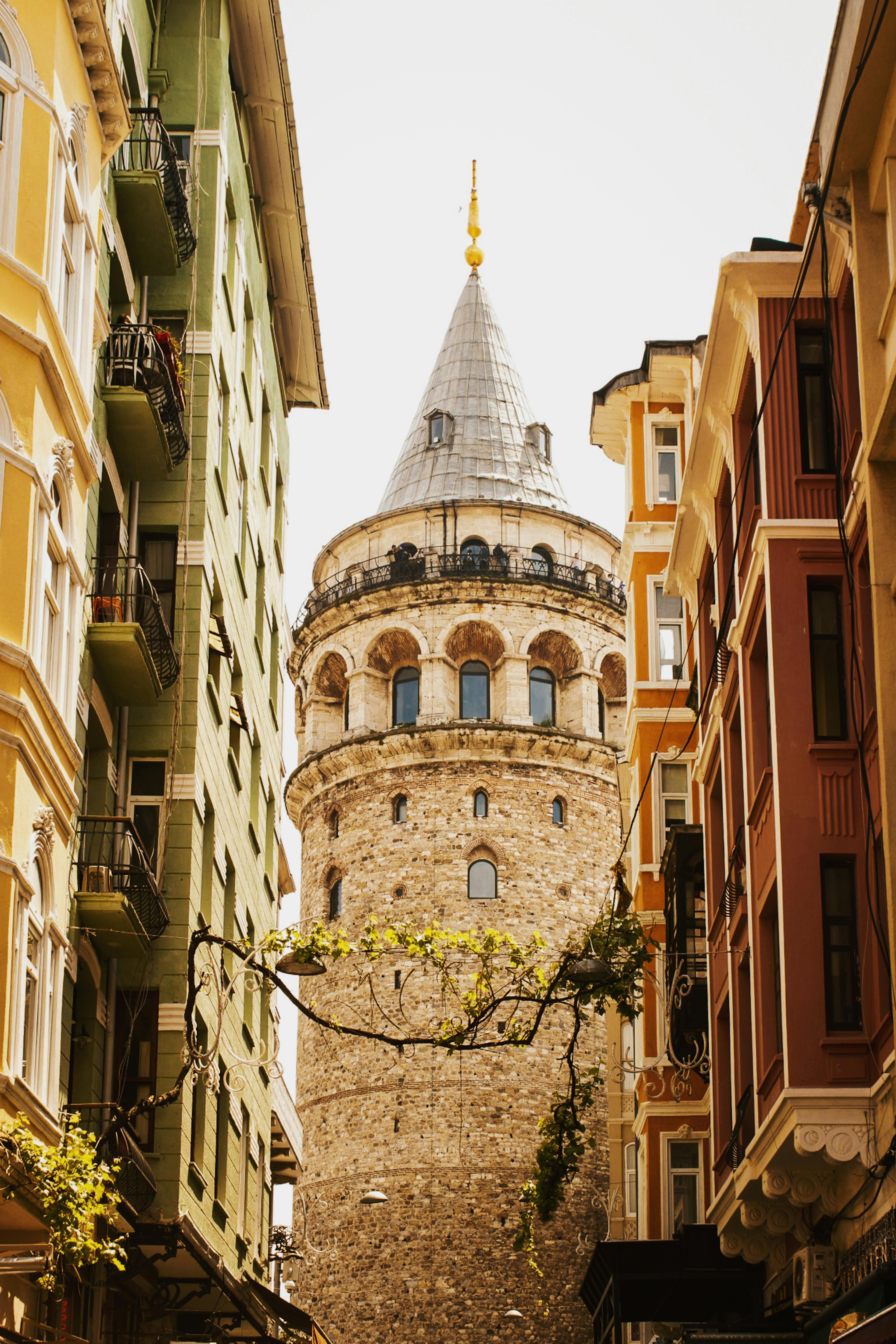 Facade of Galata Tower · Free Stock Photo