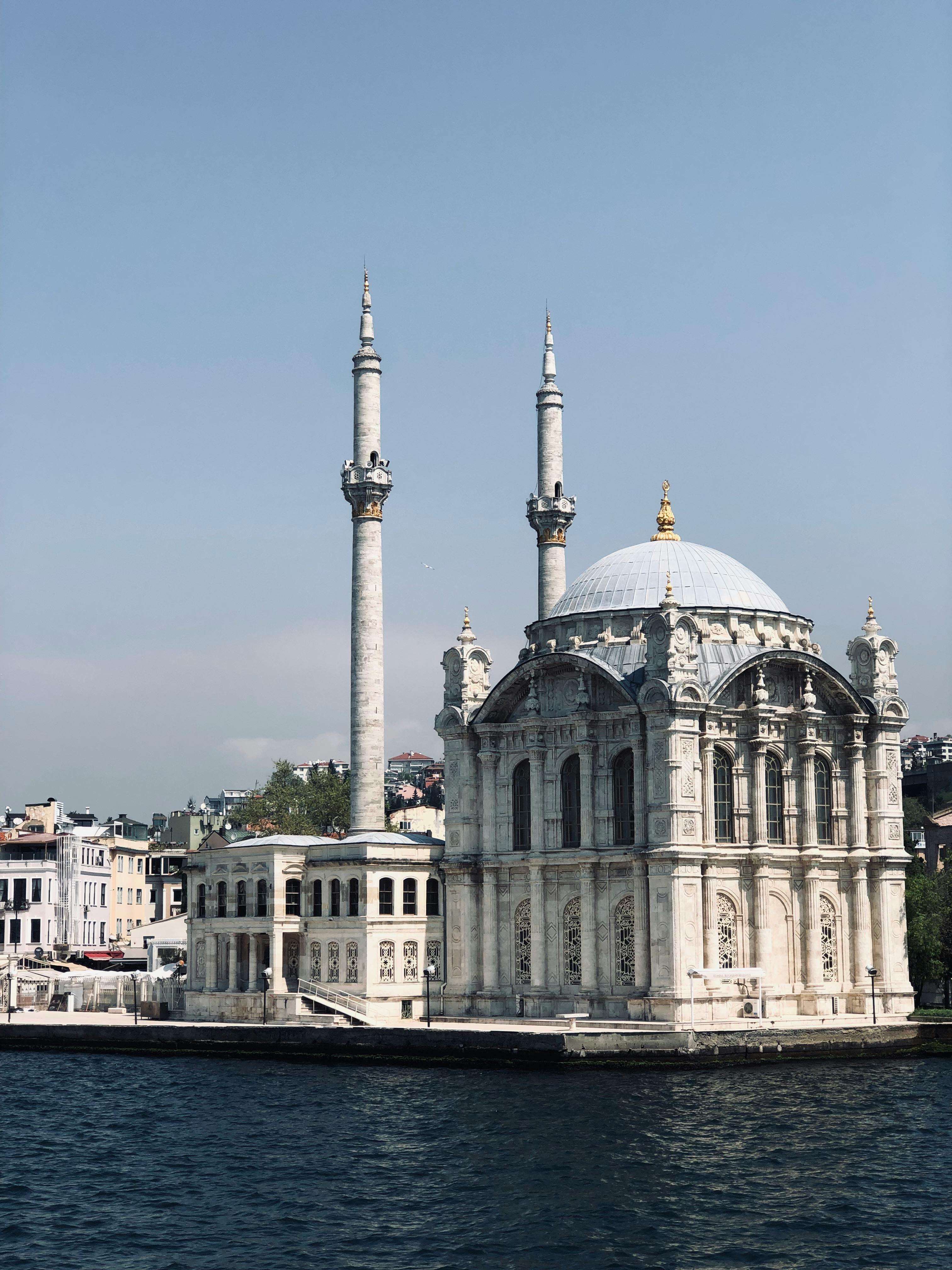 Grand Mecidiye Mosque Under Blue Sky · Free Stock Photo