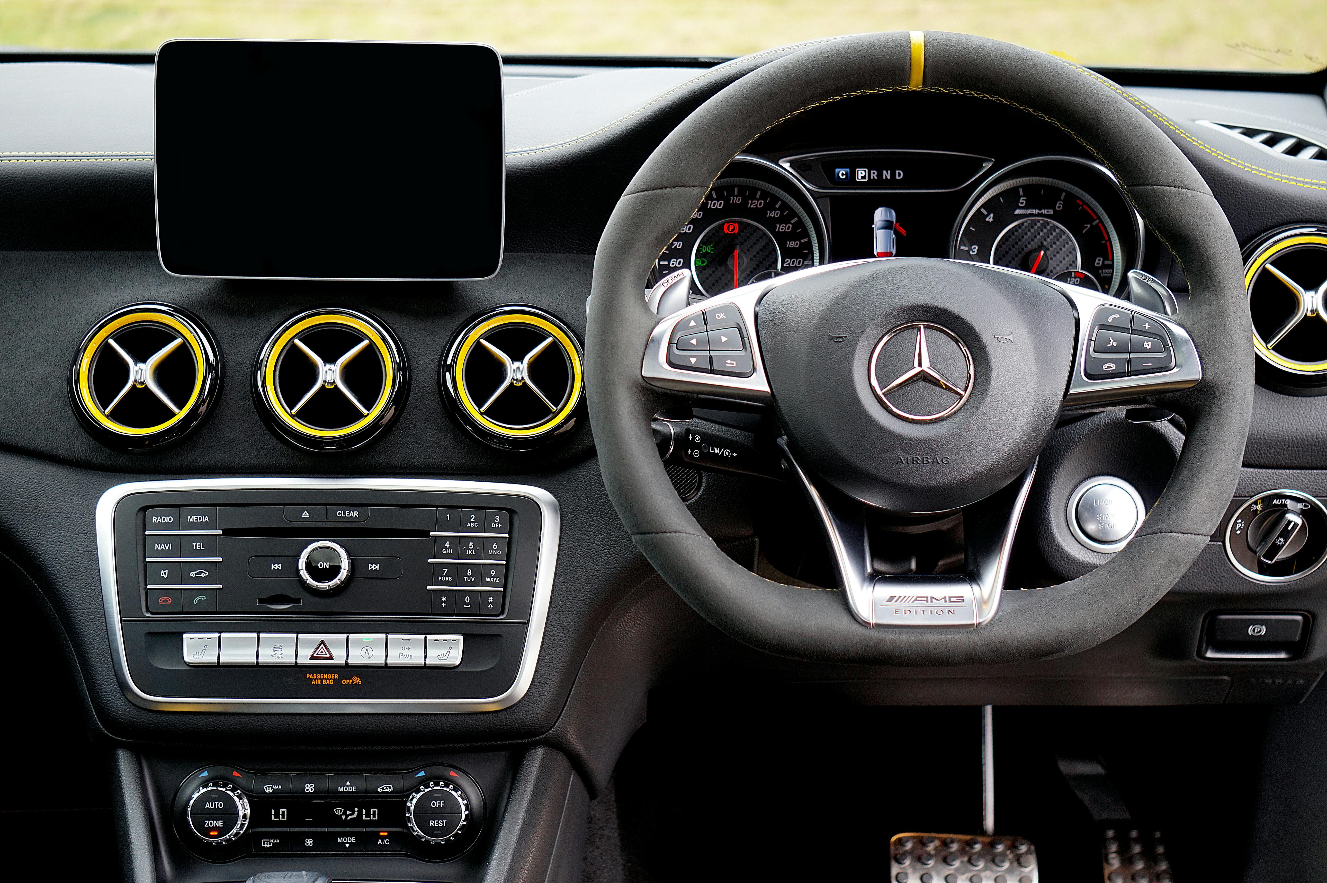 A Mercedes-Benz Car Interior · Free Stock Photo