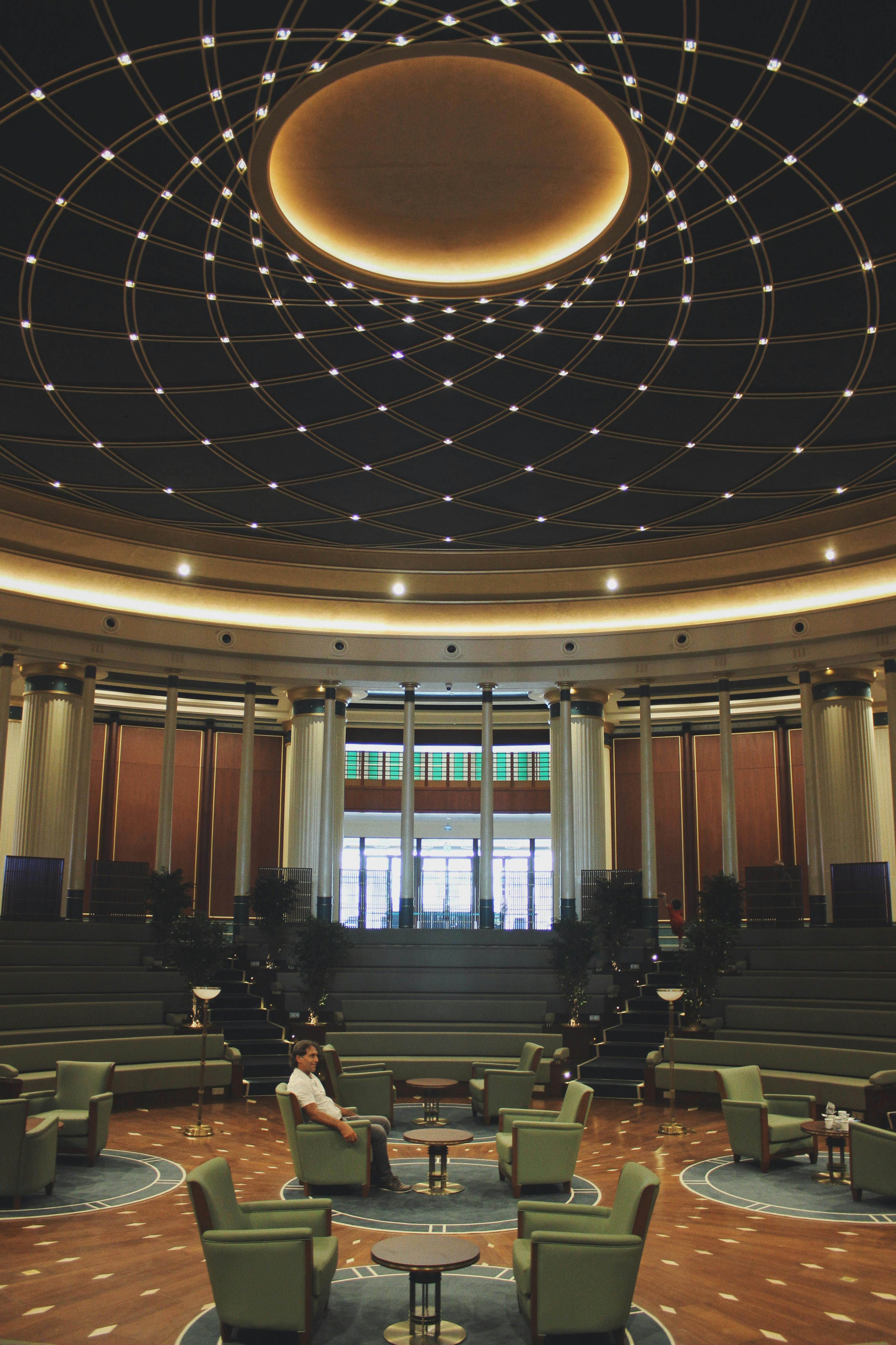 People Inside a Library Building · Free Stock Photo