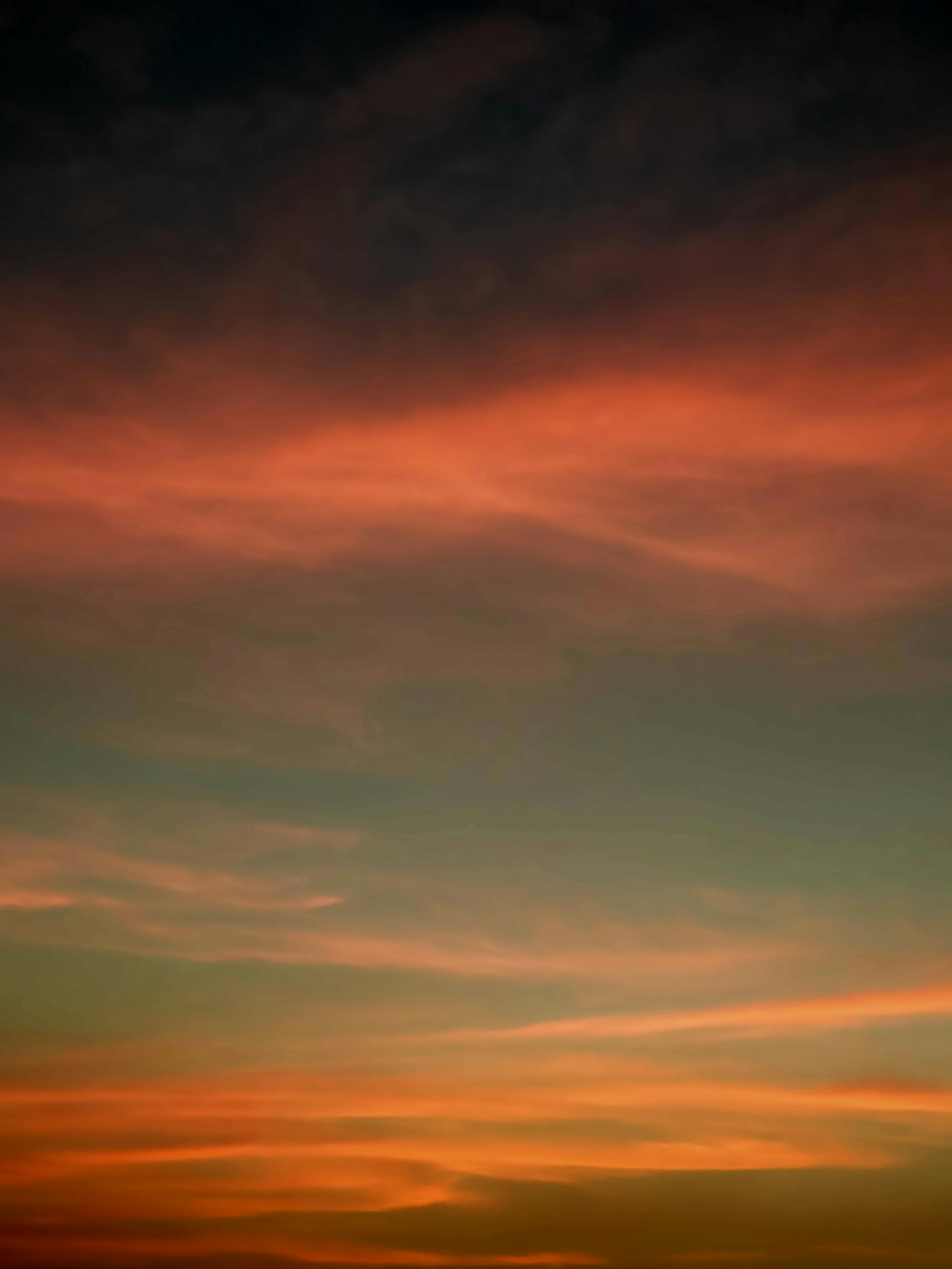 Clouds in Sky at Dusk · Free Stock Photo
