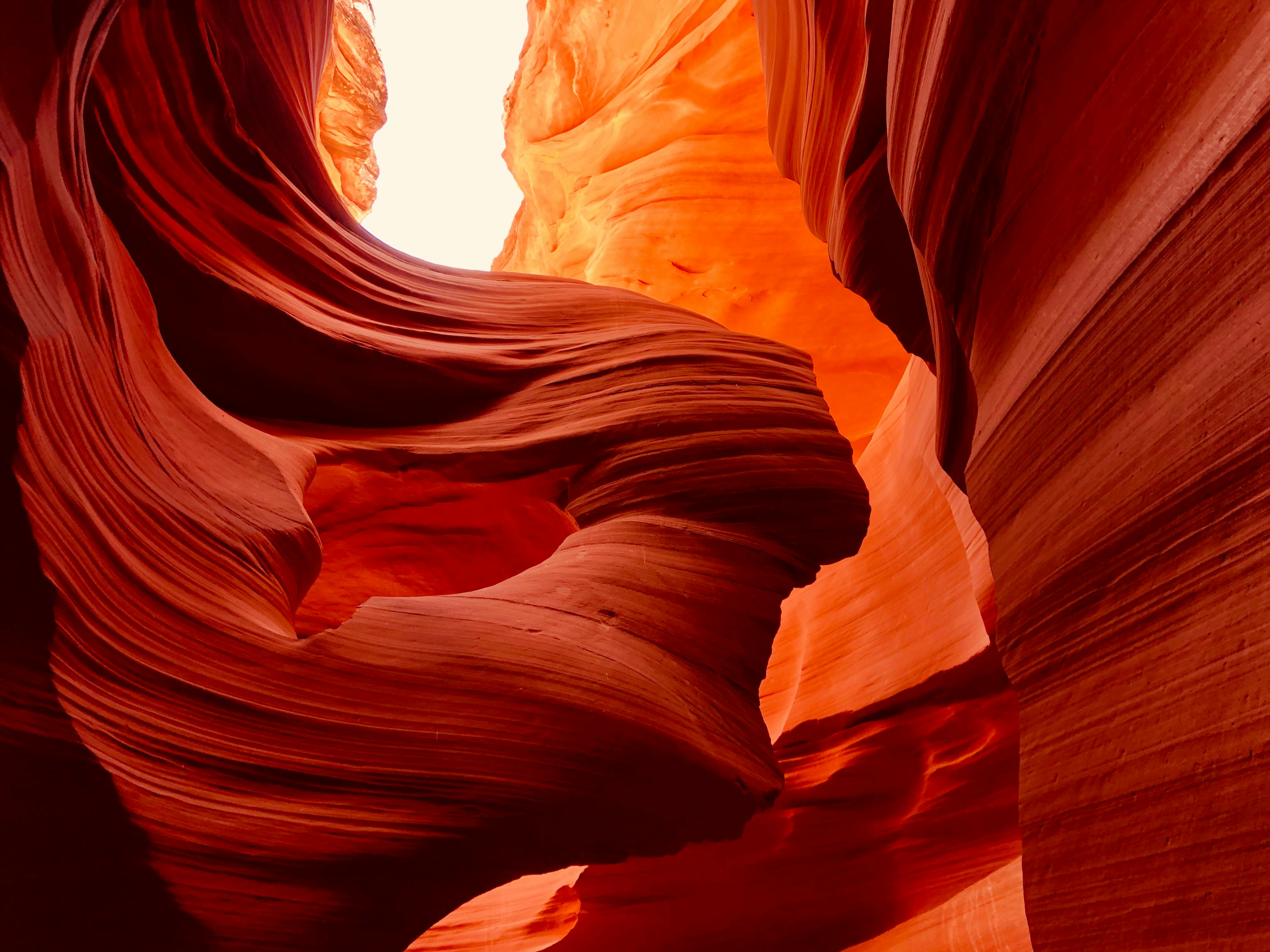 Rock Formation in Antelope Canyon · Free Stock Photo