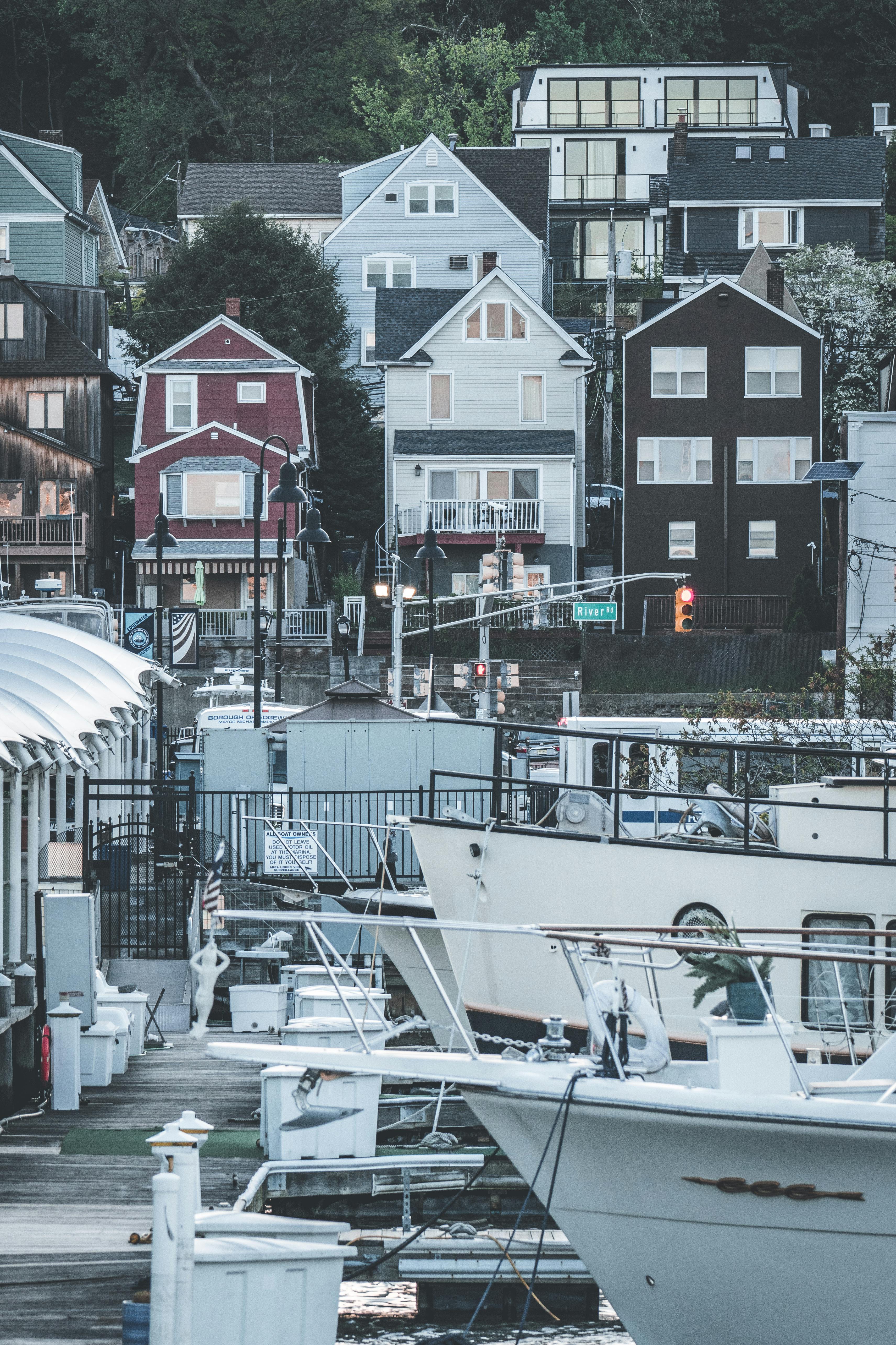Boats in the Harbor in Edgewater New Jersey · Free Stock Photo
