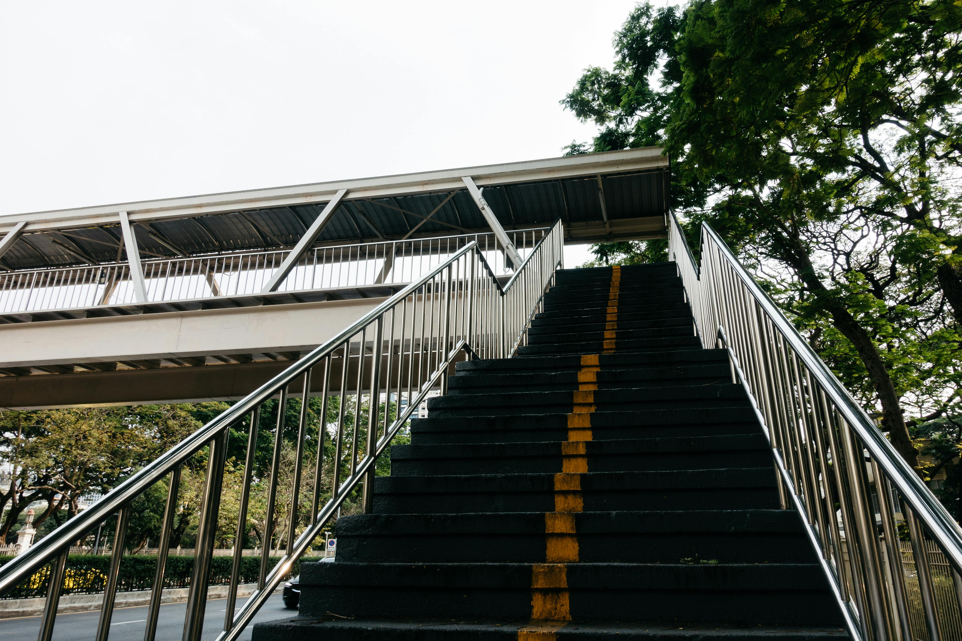 Stairs to the Overpass · Free Stock Photo