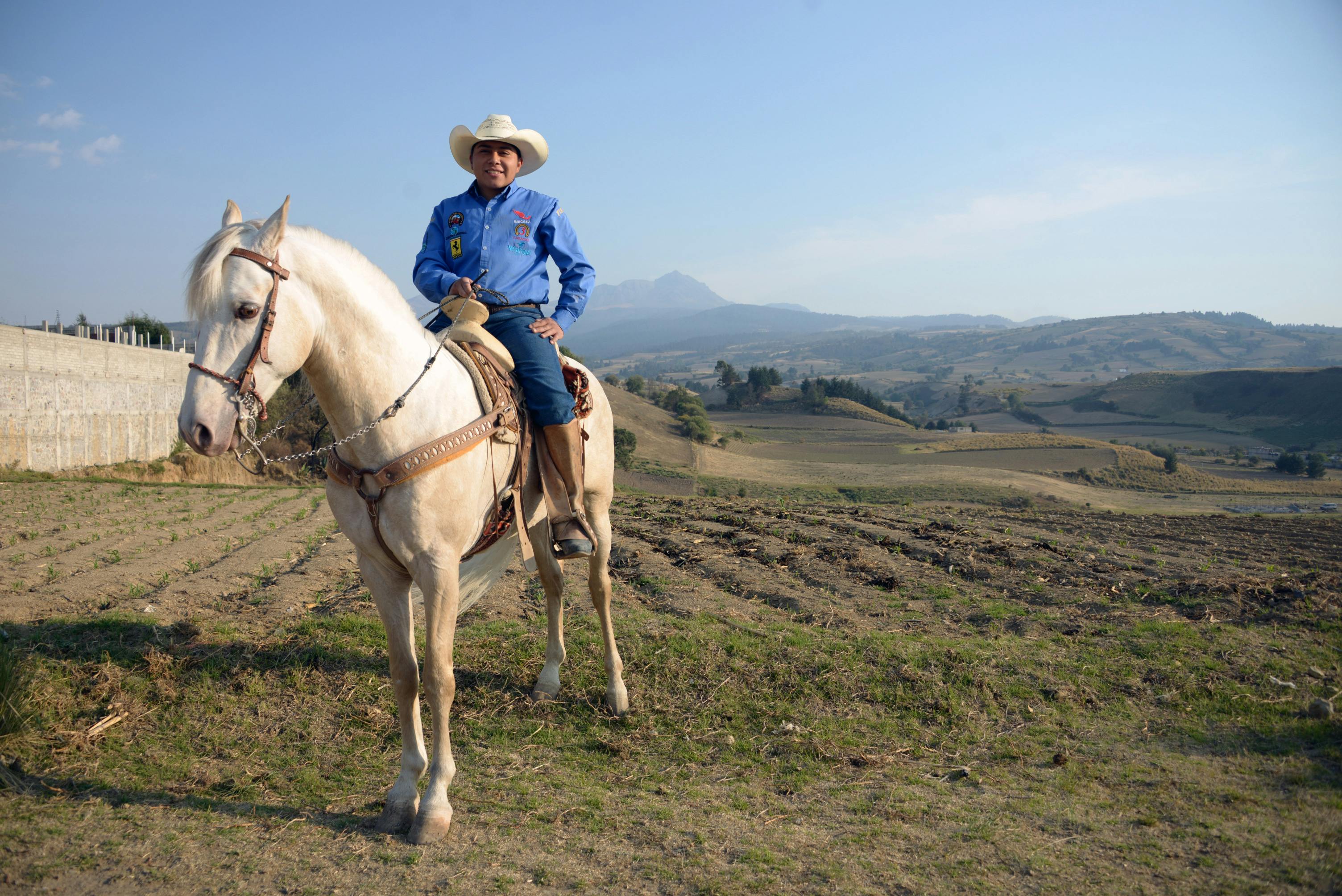 Man Riding White Horse · Free Stock Photo
