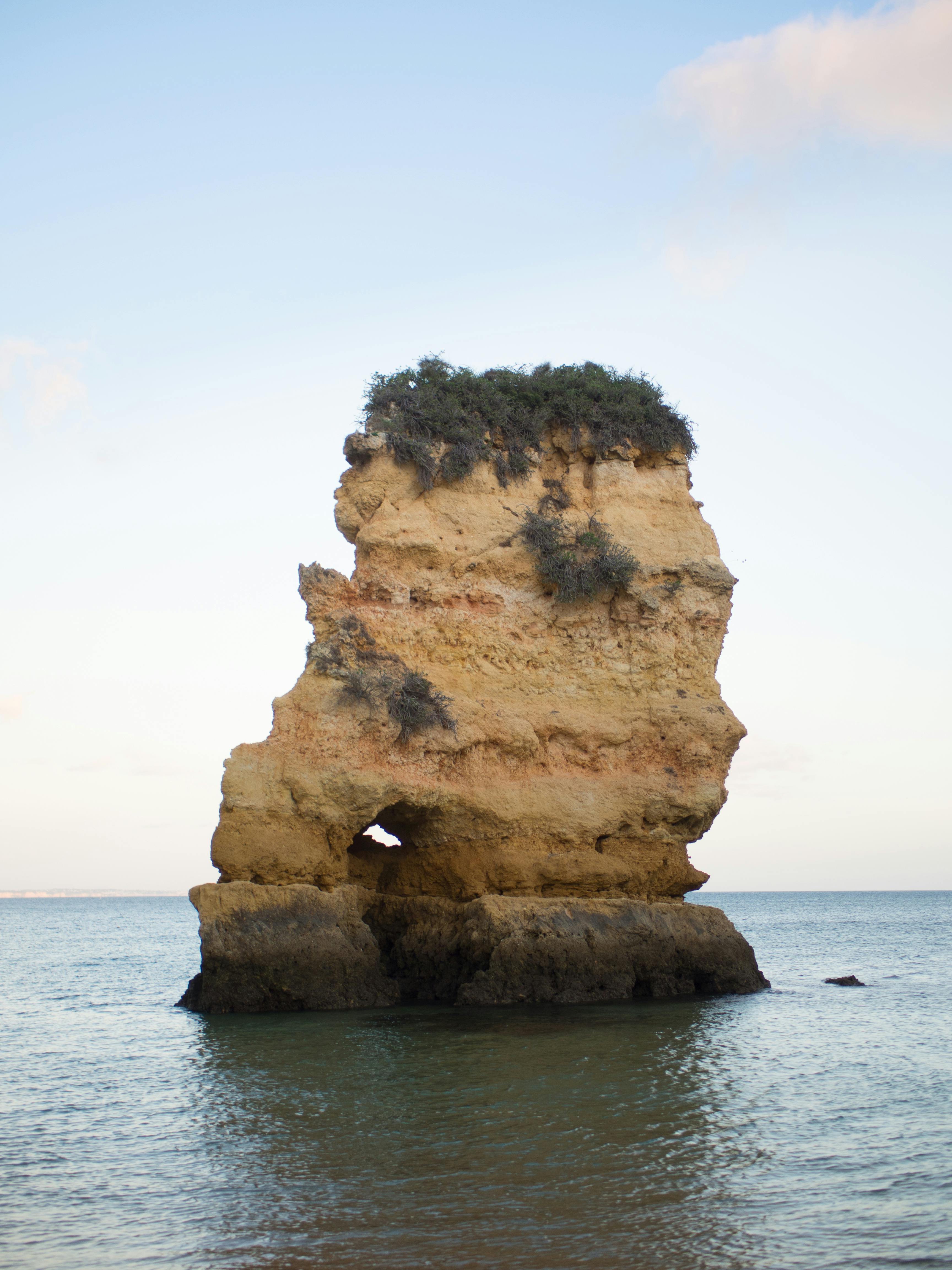 Rock Formation at Sea · Free Stock Photo