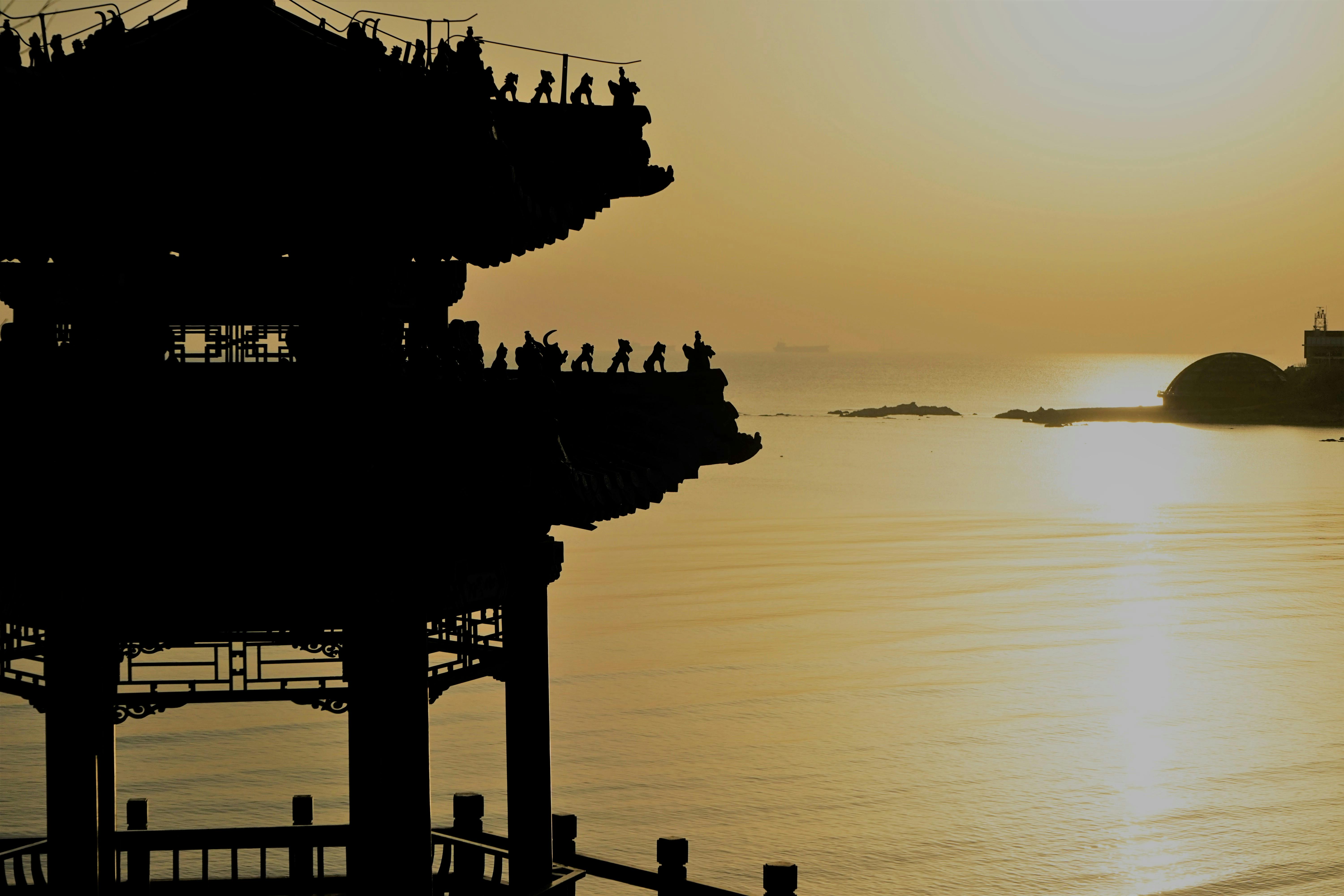 A Temple by a Sea · Free Stock Photo