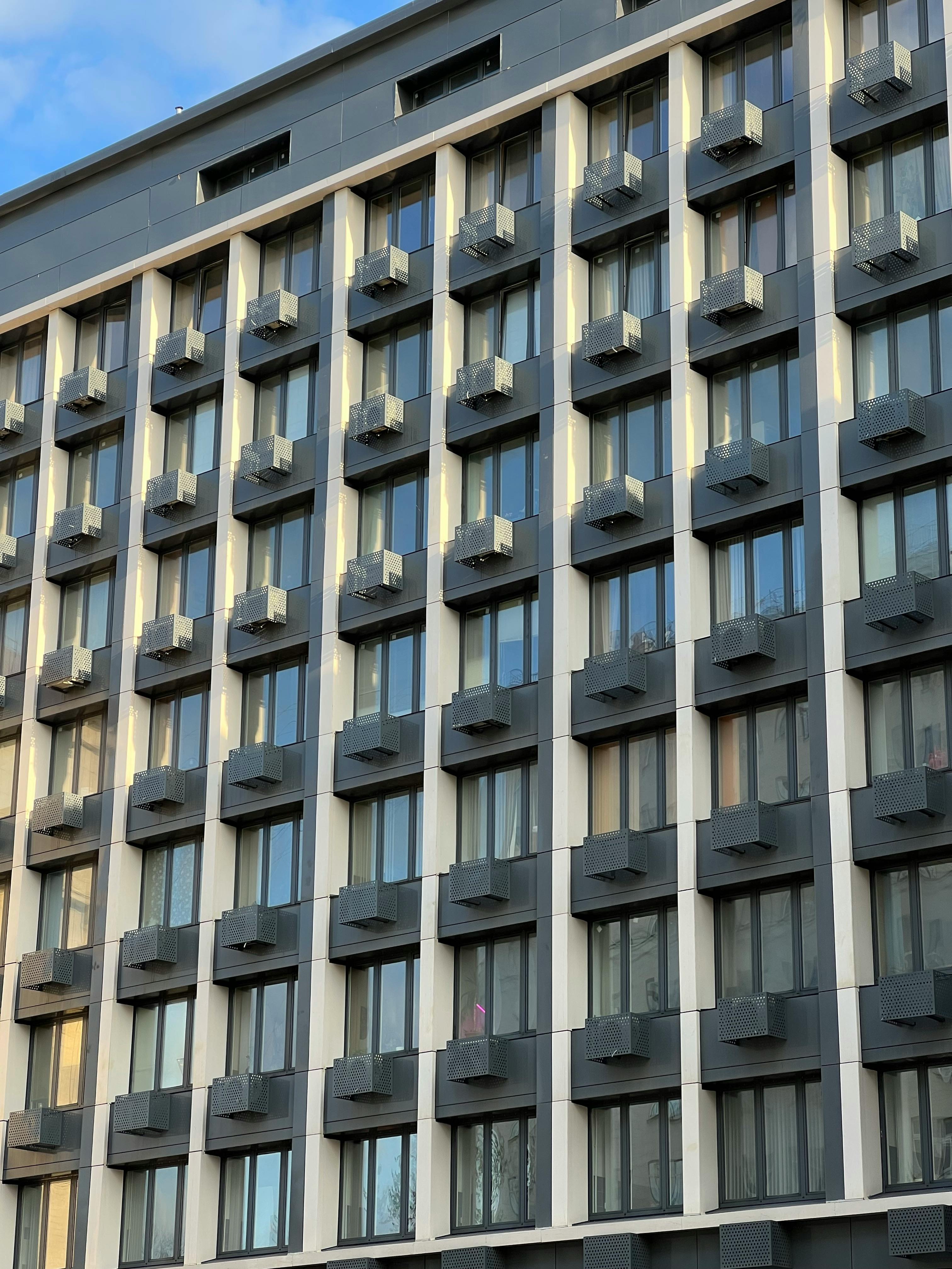 Lights in Apartments at Night · Free Stock Photo