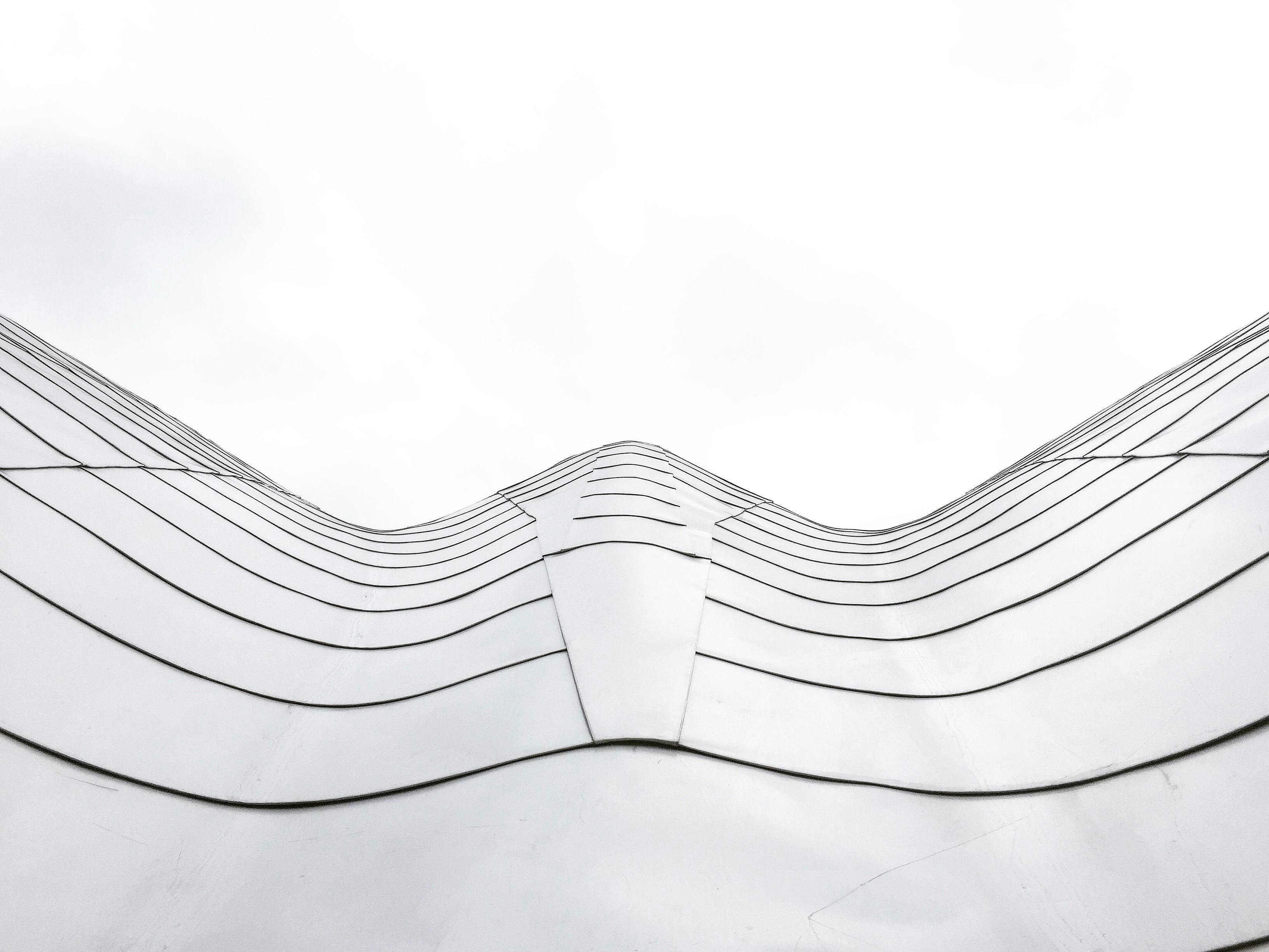 Modern Building Triangle Element · Free Stock Photo