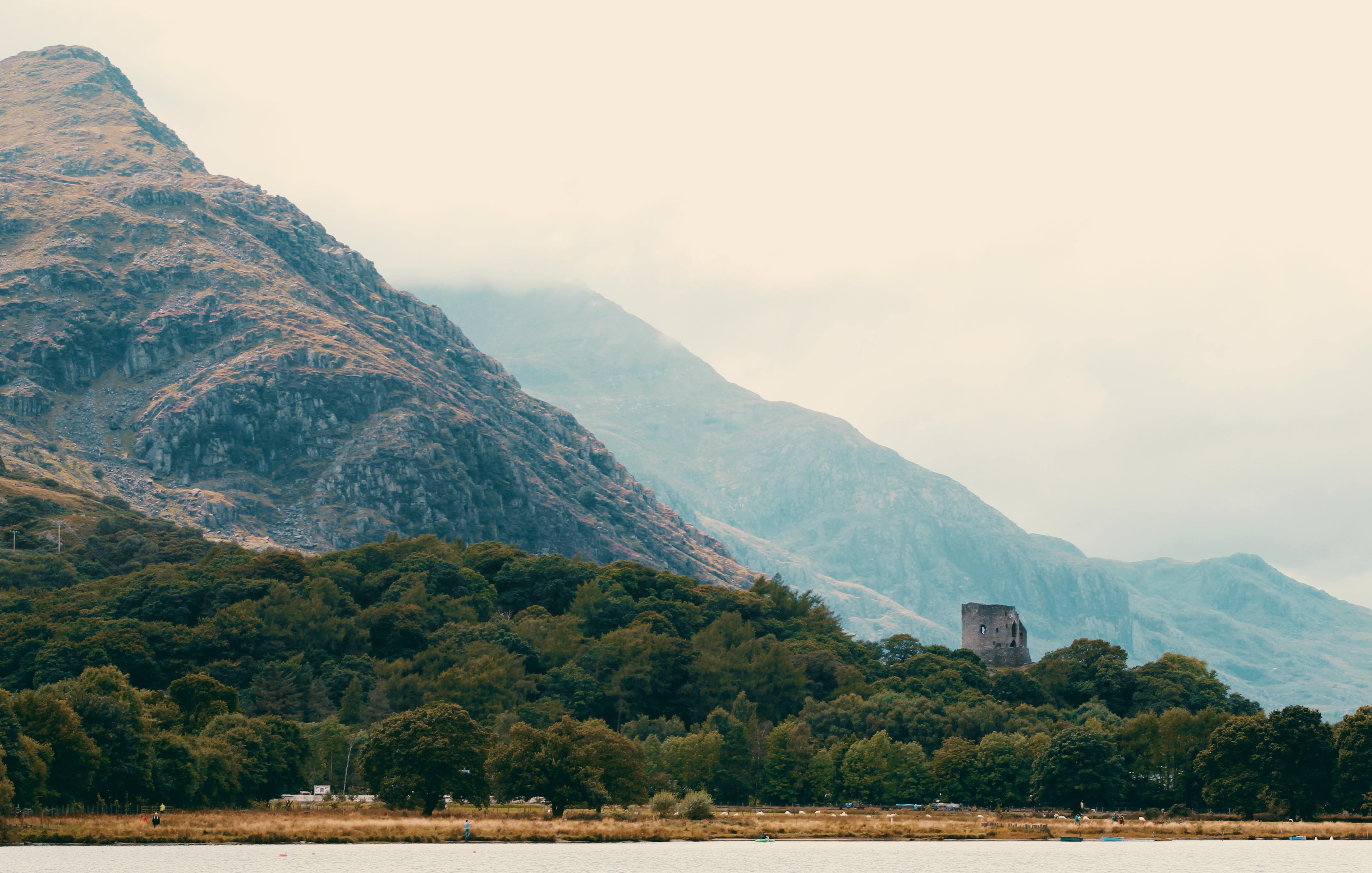 Holes in the Tower of the Castle Ruins · Free Stock Photo