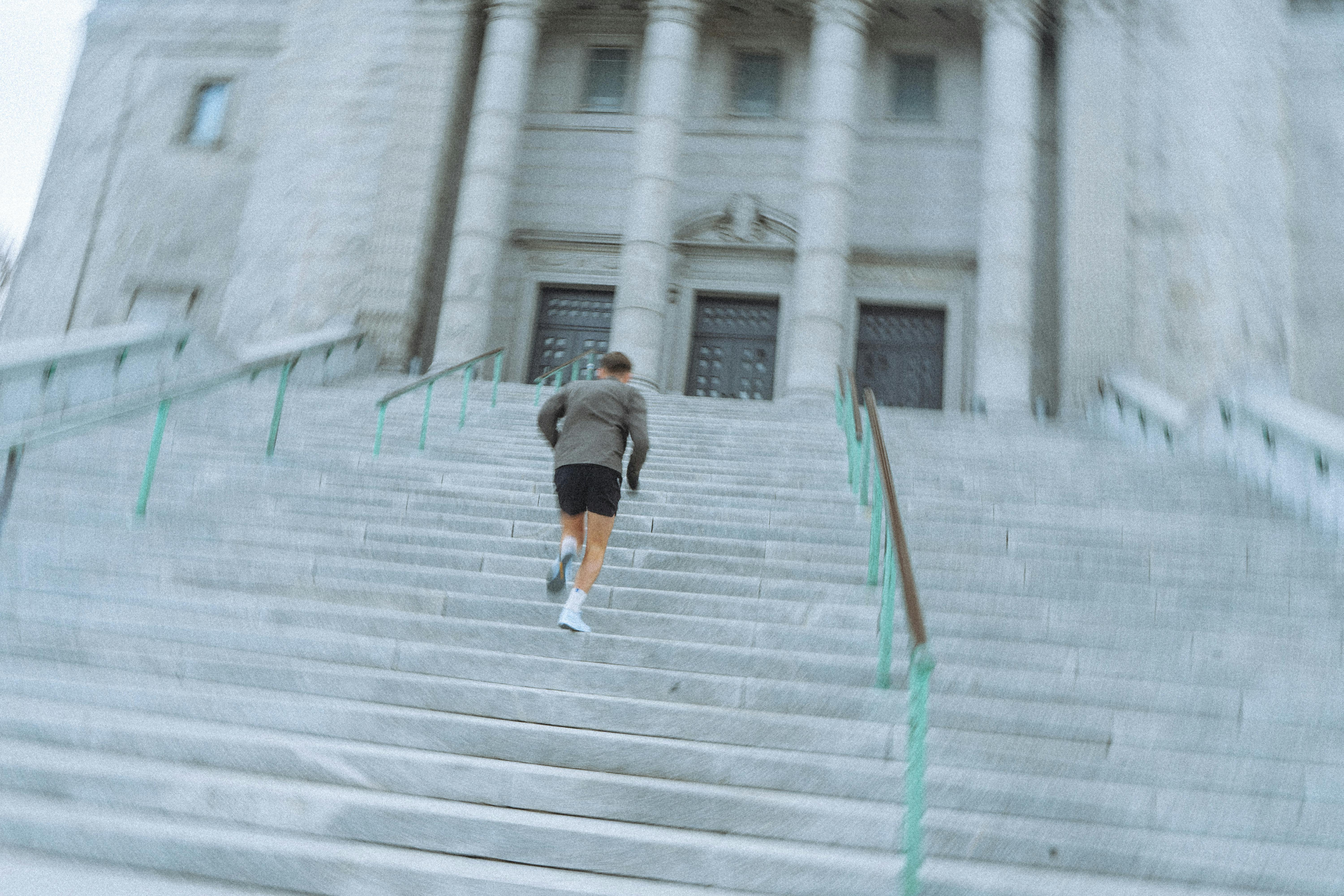 Running Up Steps Photos, Download The BEST Free Running Up Steps Stock ...