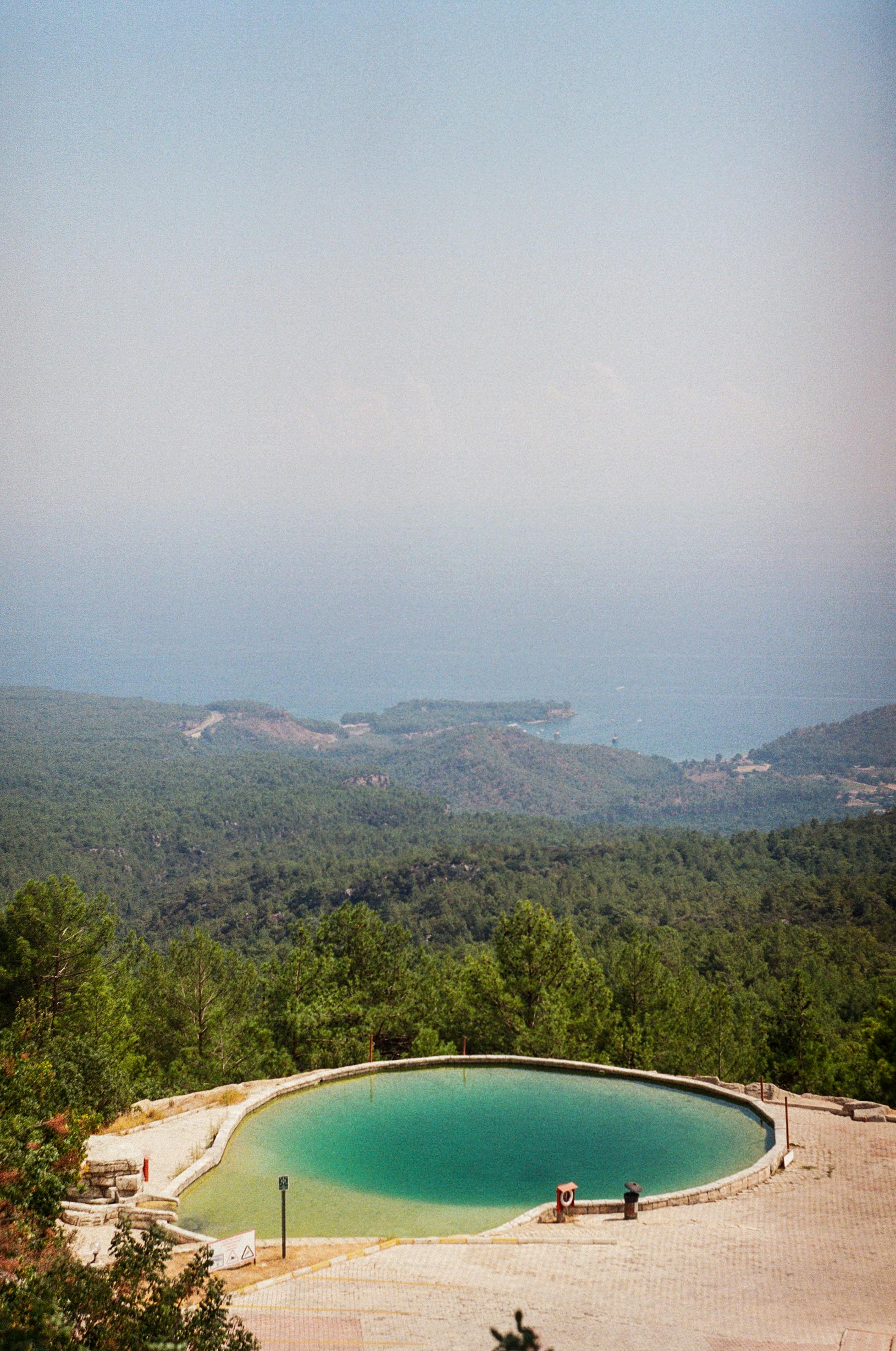 Swimming Pool on Top of a Mountain · Free Stock Photo